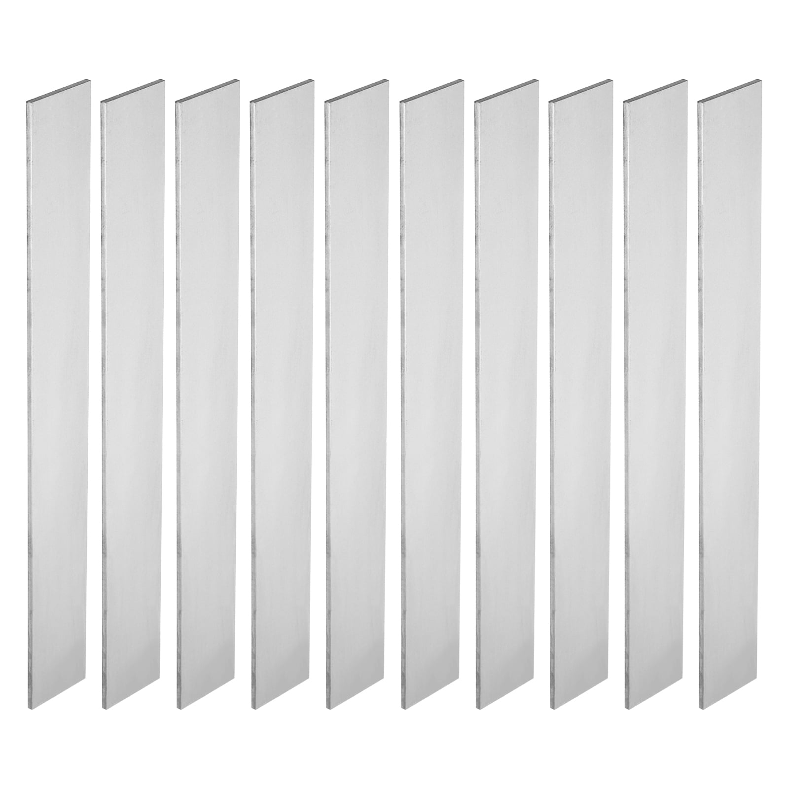 Uxcell 10 Pack Spring Steel 1095 for Knife Making Steel, 12" x 1 1/2" x ...