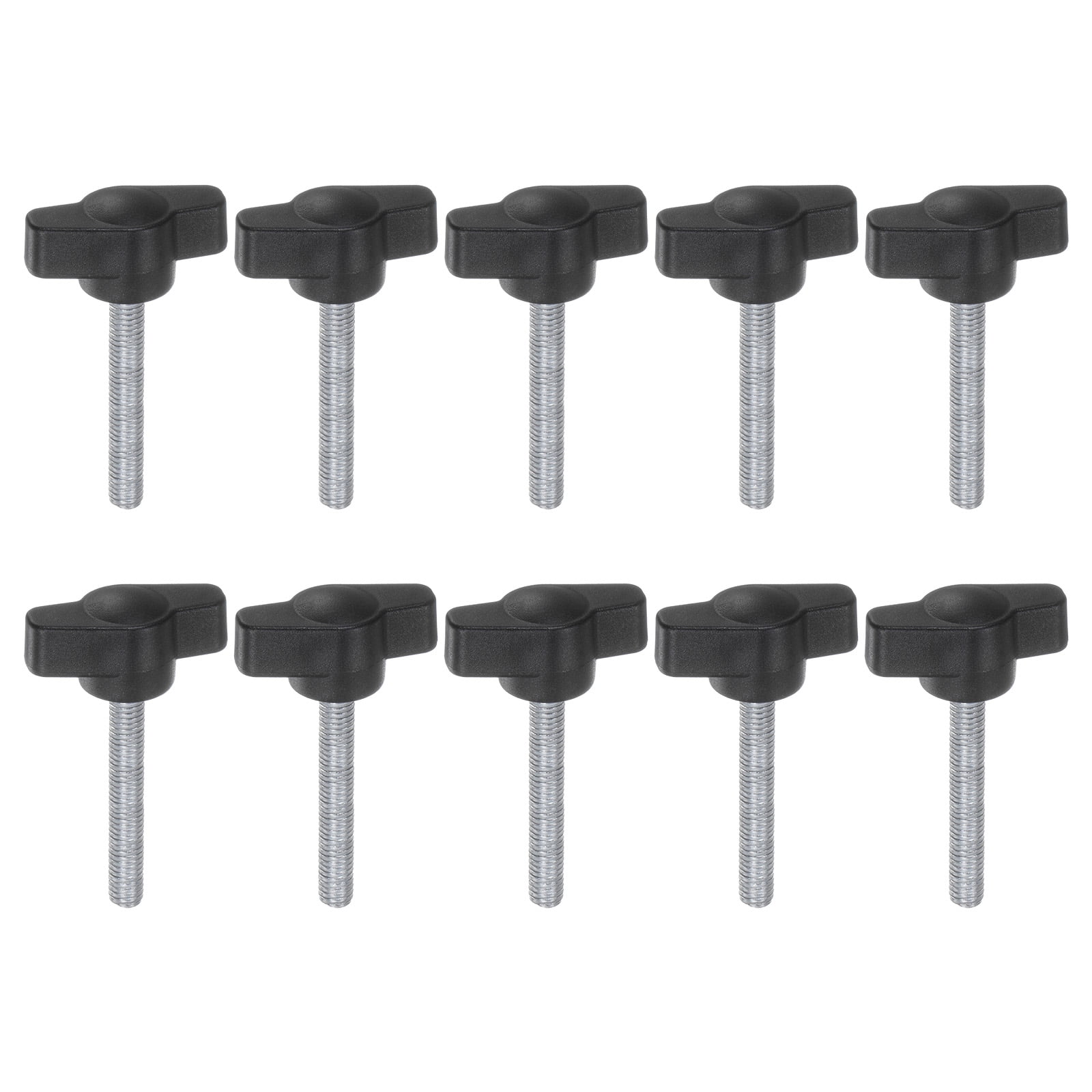 Uxcell 10 Packs M5 x 30mm Male Thread T/Z Wing Knobs Thumb Screw ... Uxcell 10 Packs M5 x 30mm Male Thread T/Z Wing Knobs Thumb Screw ...