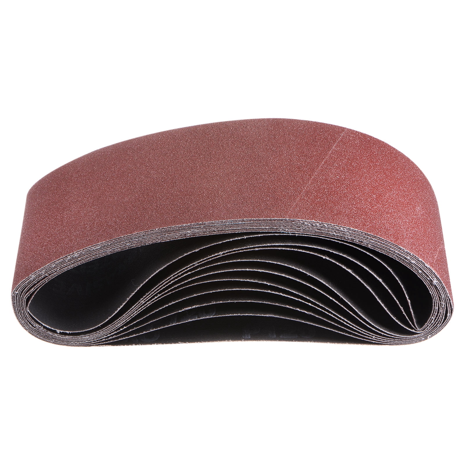 Uxcell 10 Packs Sanding Belts 4 x 24 Inch Belt Sander Paper 120 Grit ...