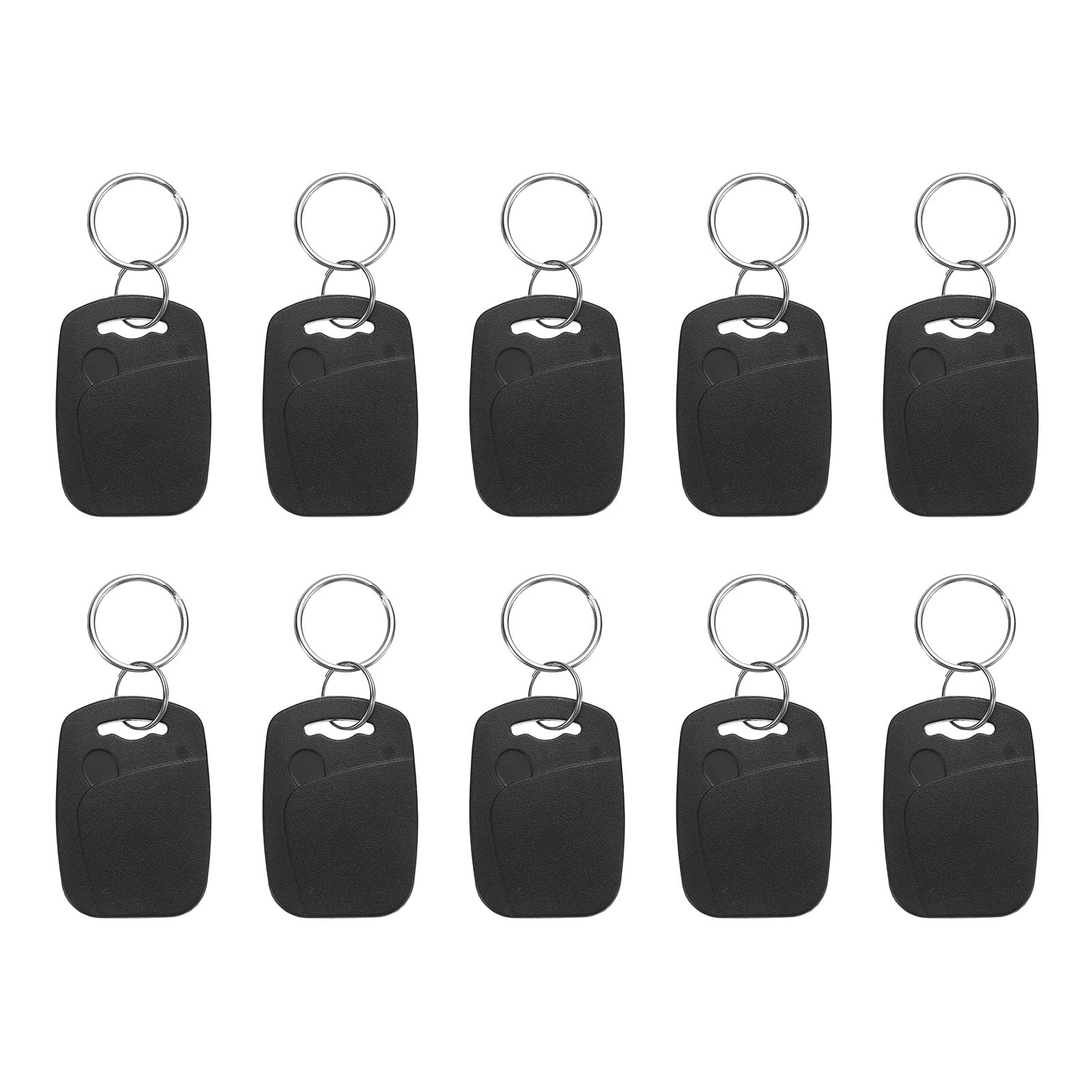 Uxcell 10 Pcs 13.56MHz UID Rectangle Writable Rewritable Smart Key Fobs ...