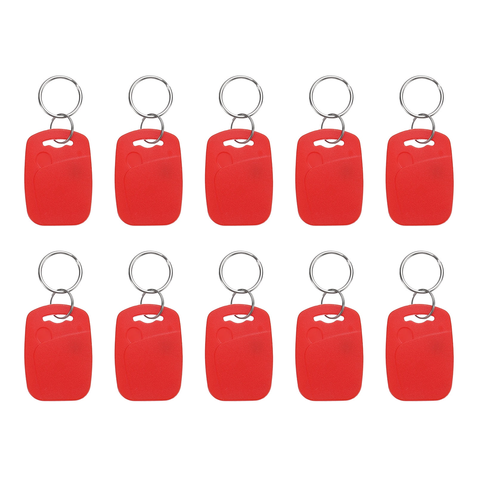 Uxcell 10 Pcs 13.56MHz UID Rectangle Writable Rewritable Smart Key Fobs ...