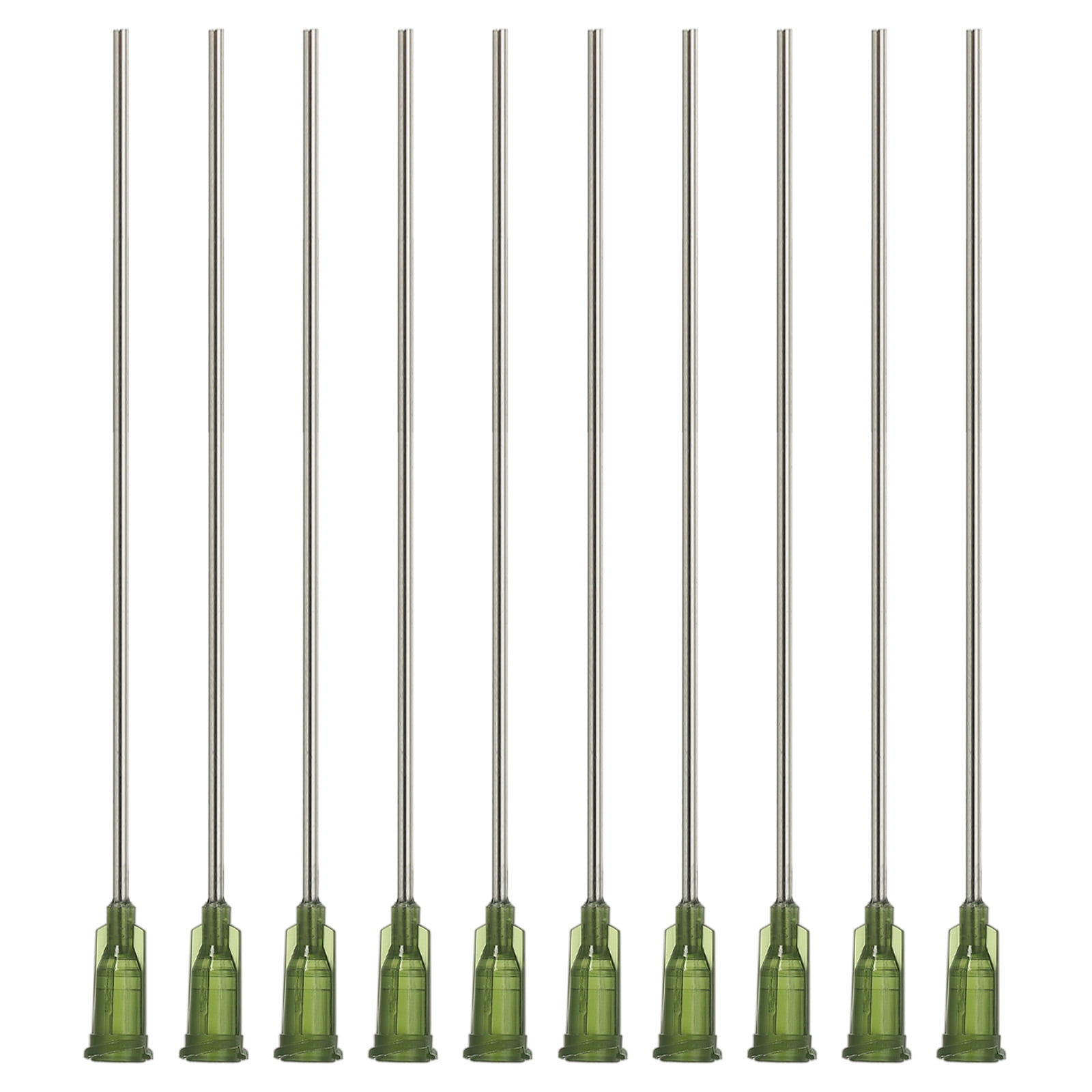 Uxcell 10 Pcs 14G 4 Inch Blunt Tip Dispensing Needles for Refilling ...