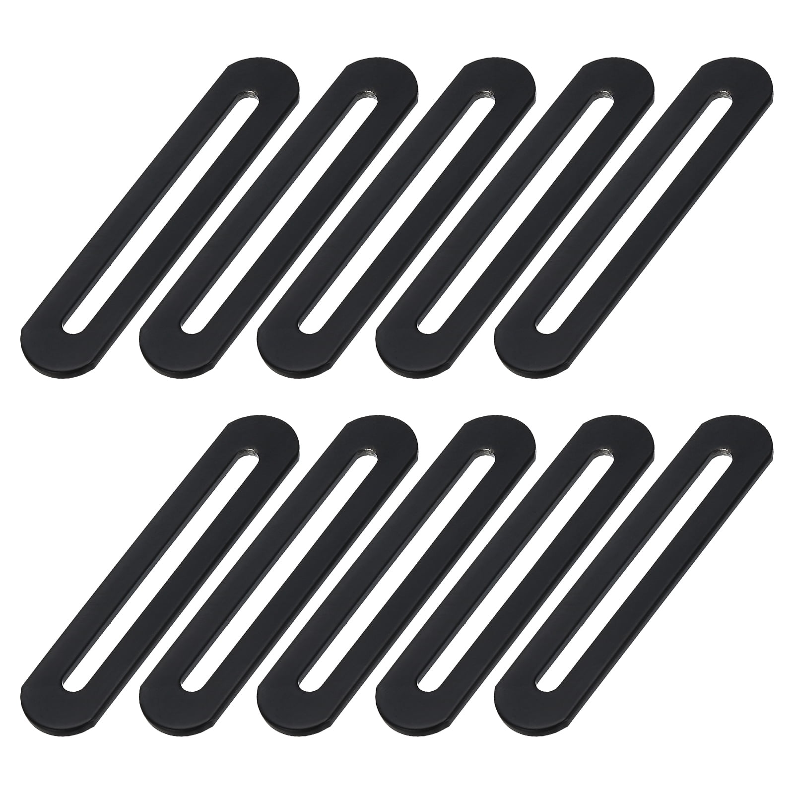 Uxcell 10 Pcs 3 27/50" Adjustable Flat Mending Plate with Slot Flat ...