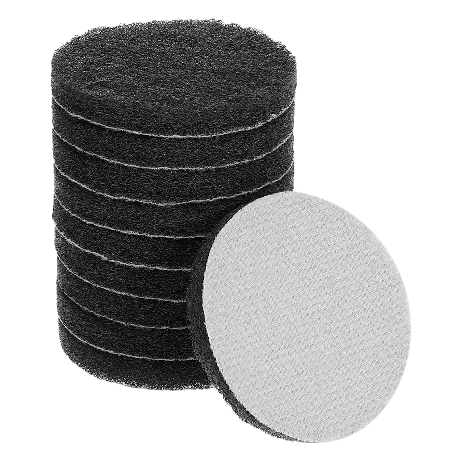 Uxcell 10 Pcs 3 Inch Nylon Hoop Scrubbing Pad 800 Grits Scrubber ...