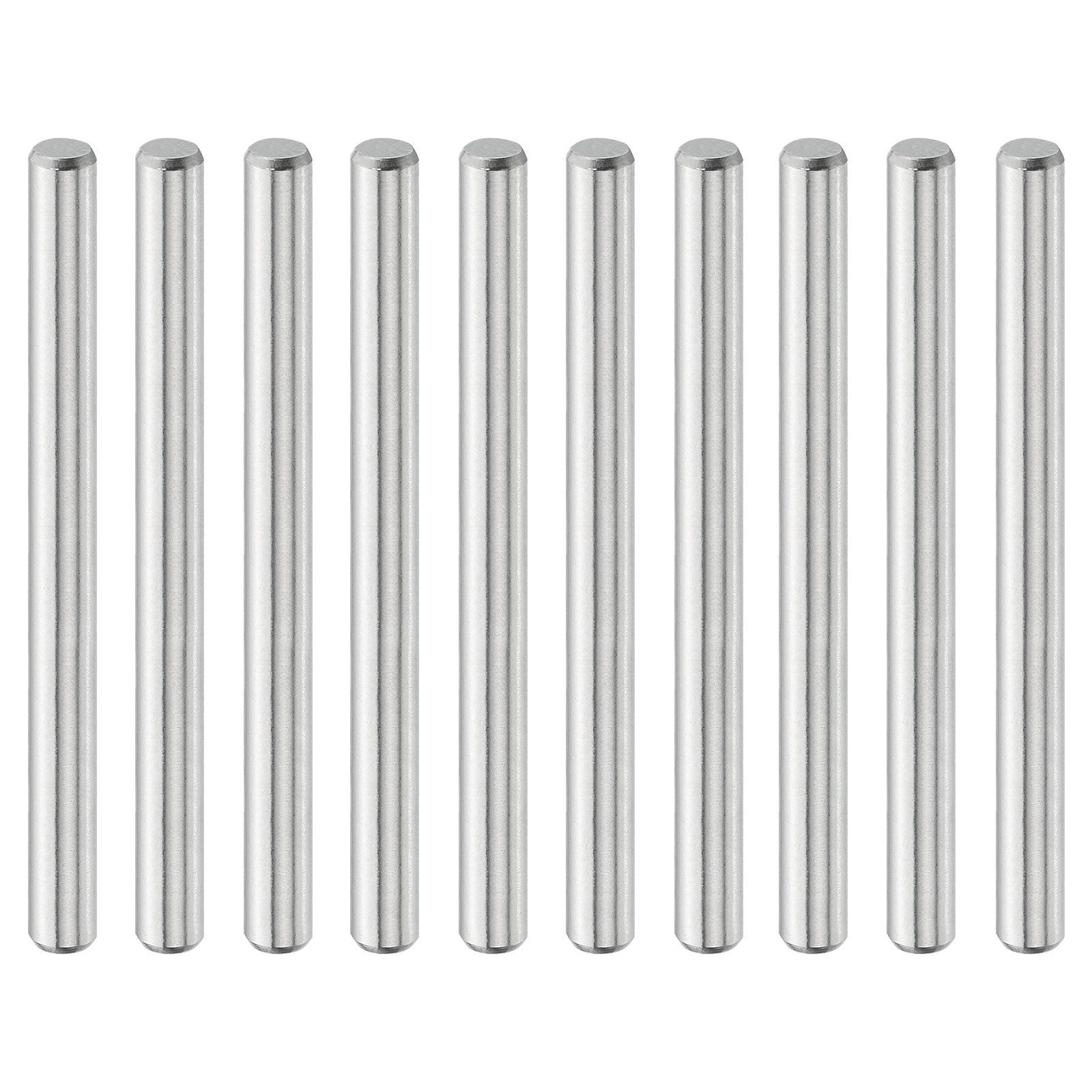 Uxcell 10 Pcs 5 mm x 60 mm Dowel Pins, 316L Stainless Steel Cylindrical ...