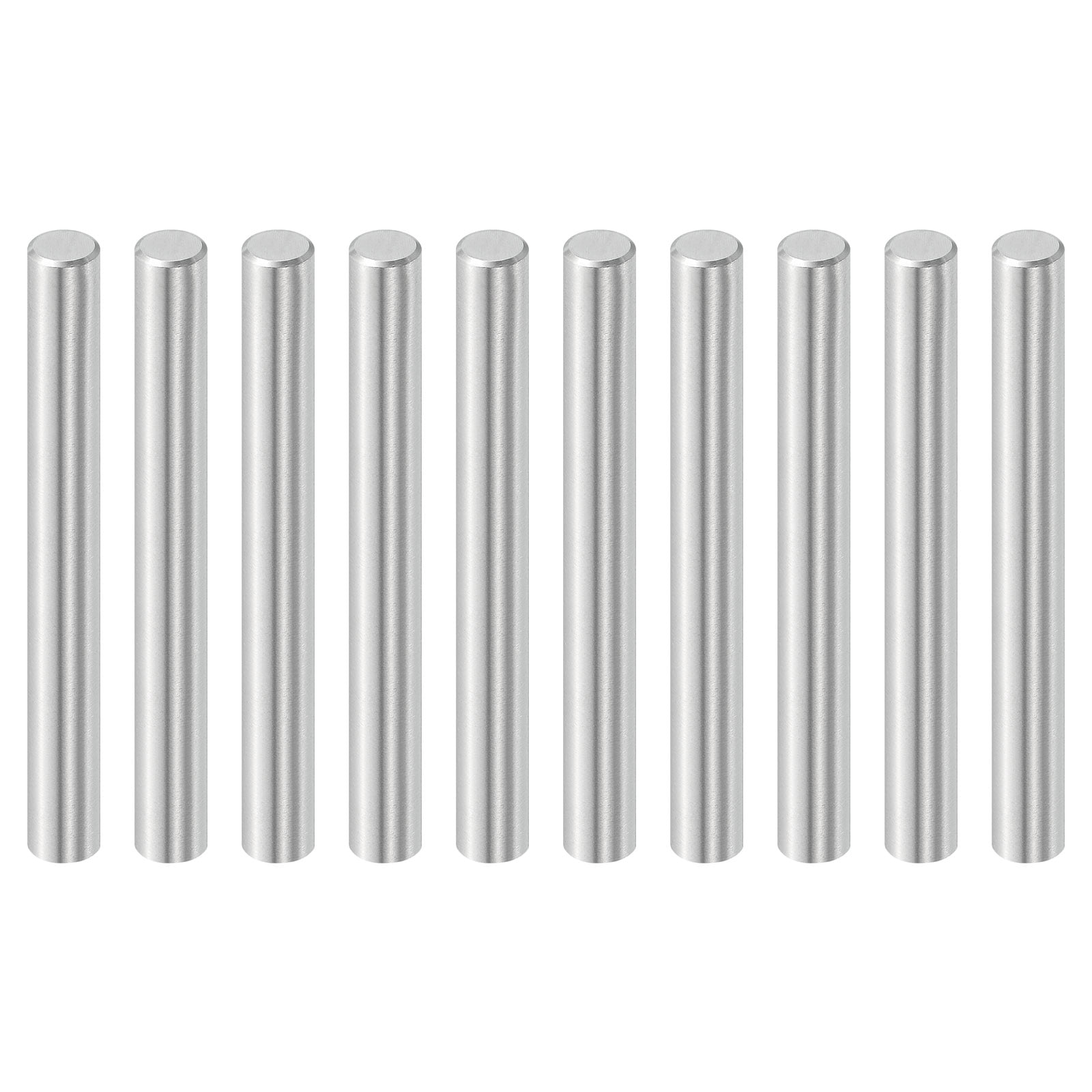 Uxcell 10 Pcs 6 mm x 50 mm Dowel Pins, 316L Stainless Steel Cylindrical ...