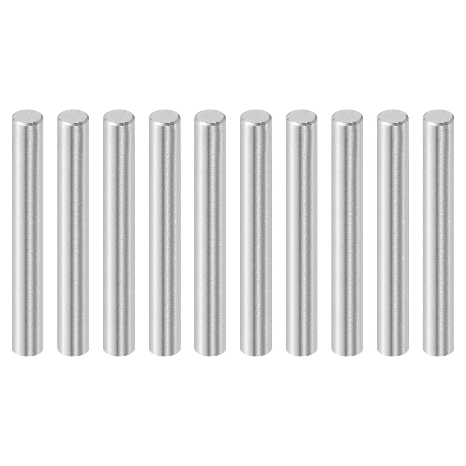 Uxcell 10 Pcs 8 mm x 60 mm Dowel Pins, 316L Stainless Steel Cylindrical ...