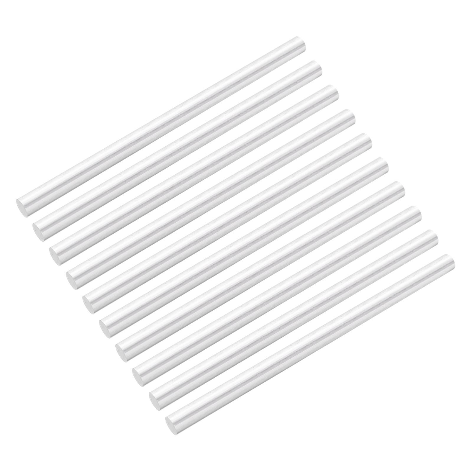 Uxcell 10 Pcs Aluminum Rods, 3/16" Dia 4"Long Solid Round Rod Stick ...