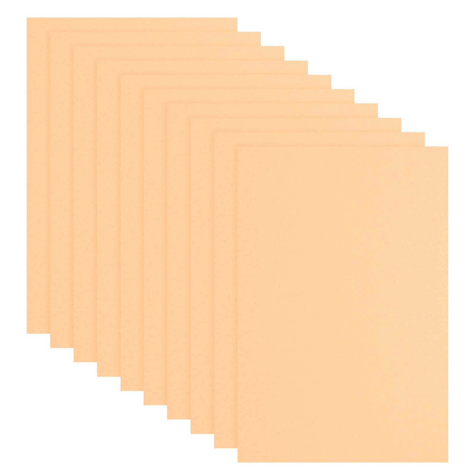 Uxcell 10 Pcs Beige EVA A4 Foam Sheets Crafts, 12 x 8 Inch Foam Paper ...