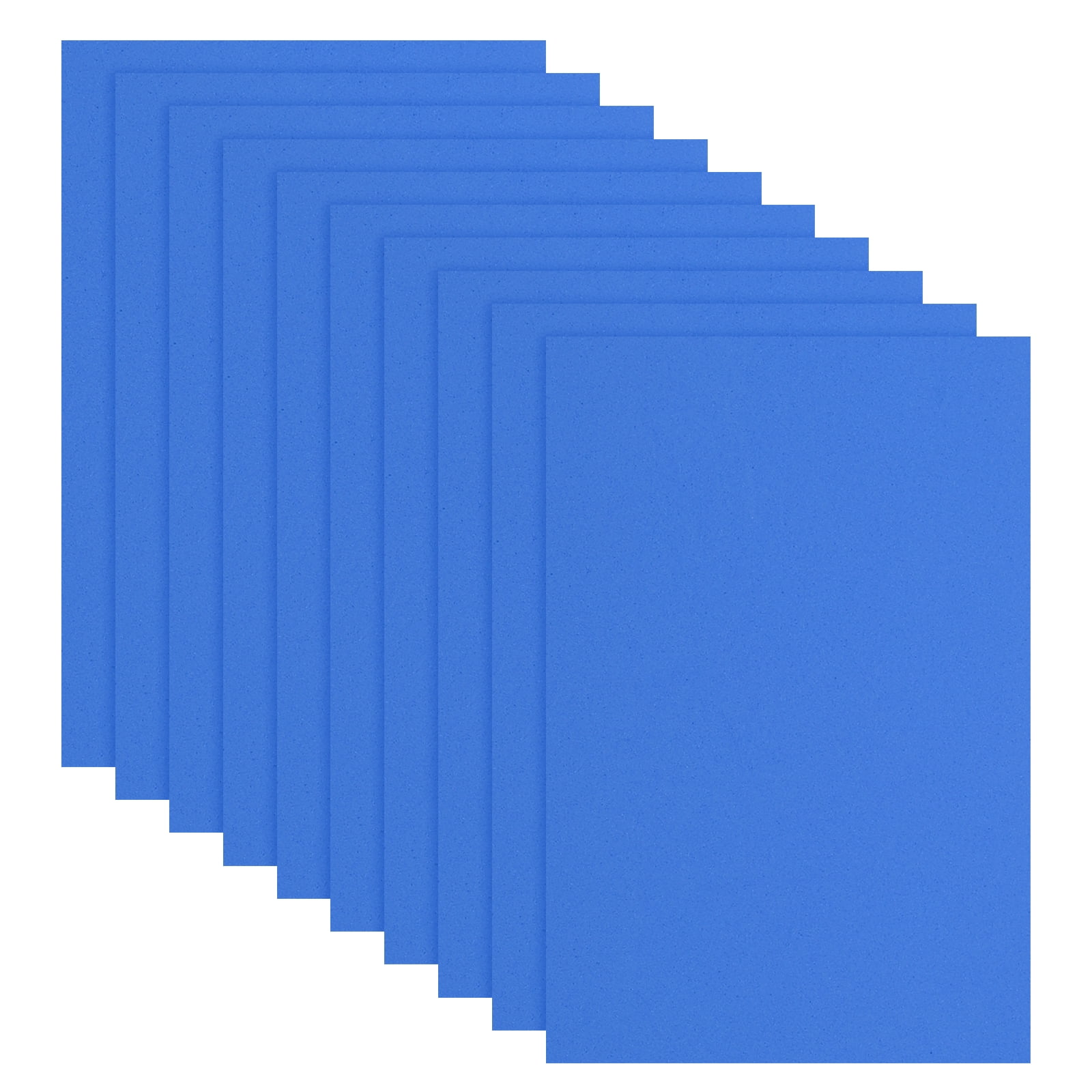 Uxcell 10 Pcs Dark Blue EVA A4 Foam Sheets Crafts, 12 x 8 Inch Foam ...
