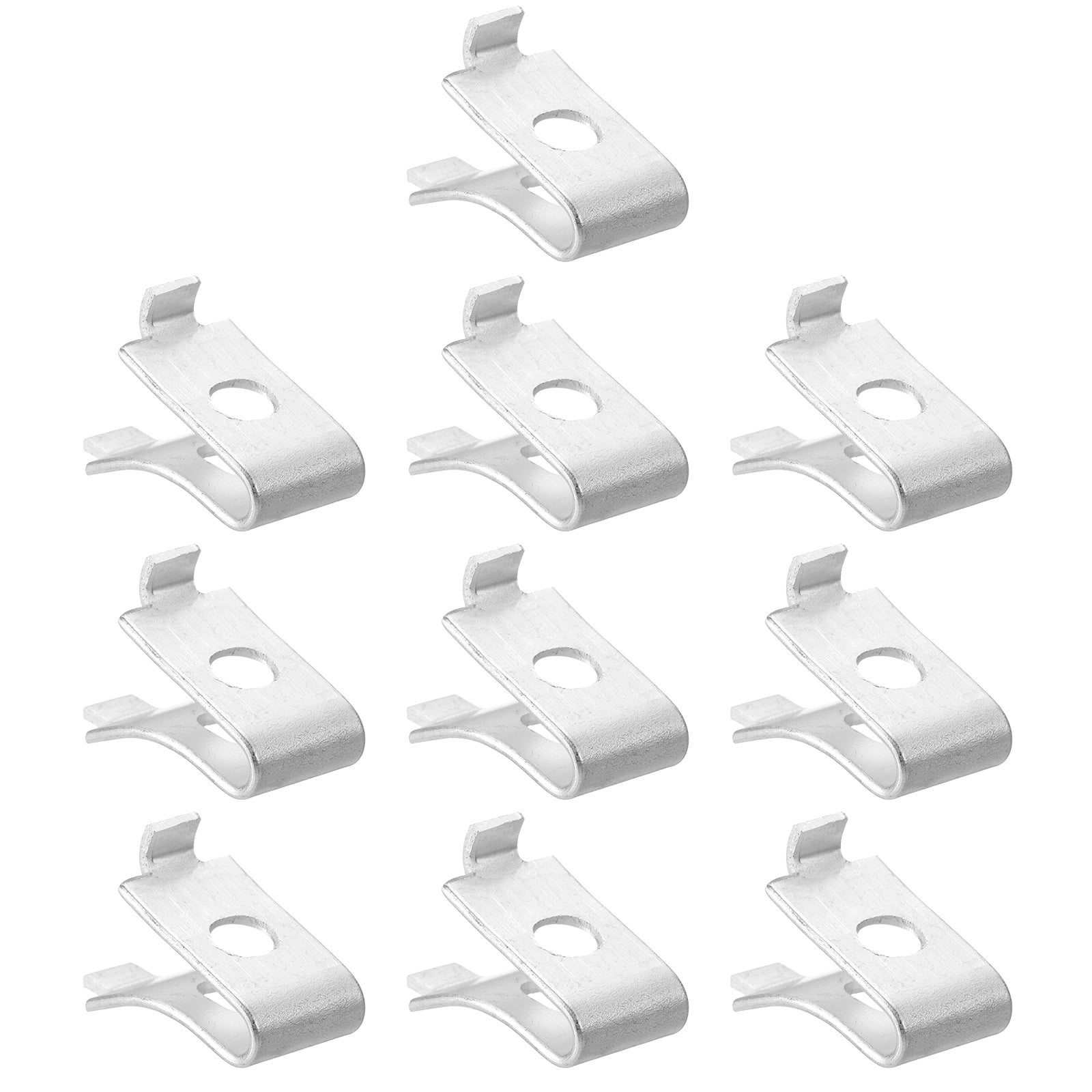 Uxcell 10 Pieces Cabinet Shelf Clips Metal Adjustable Shelf Bracket ...