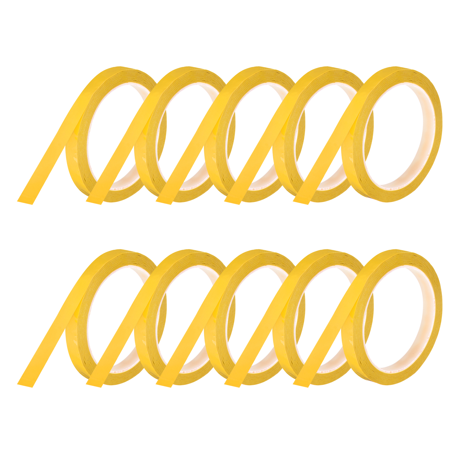 Uxcell 10 Rolls Whiteboard Tape Graphic Chart Tape 12mm 54.7 Yard Art ...