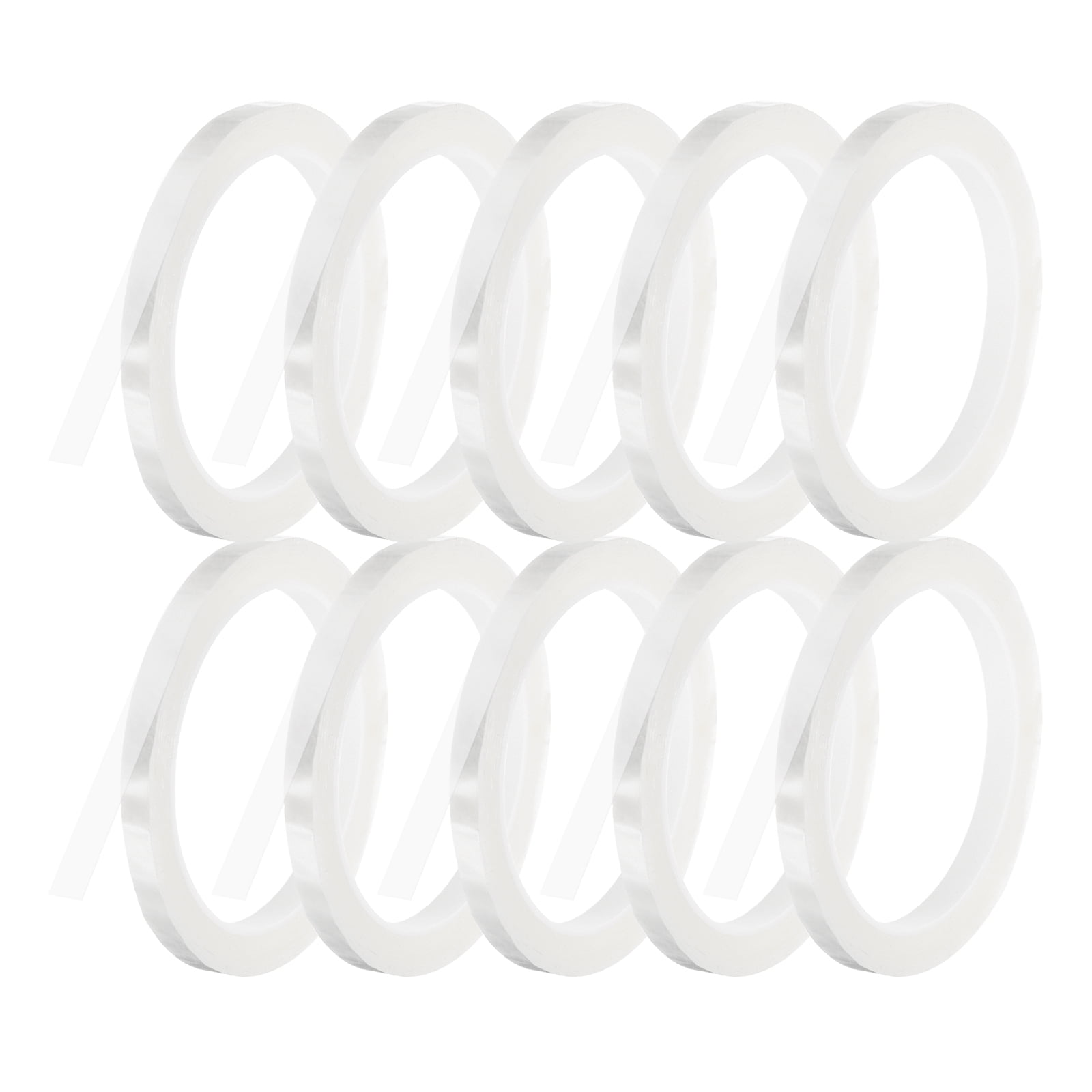 Uxcell 10 Rolls Whiteboard Tape Graphic Chart Tape 8mm 54.7 Yard Art ...