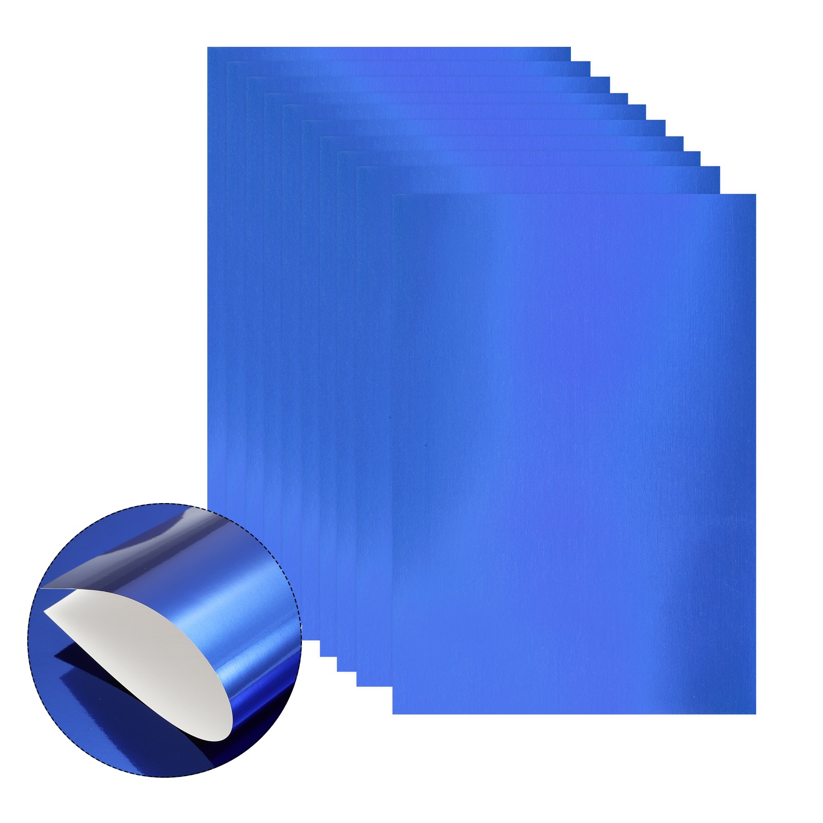 Uxcell 10 Sheets Metallic Foil Paper, A4 Thick 250gsm Cardstock Foil 8. ...