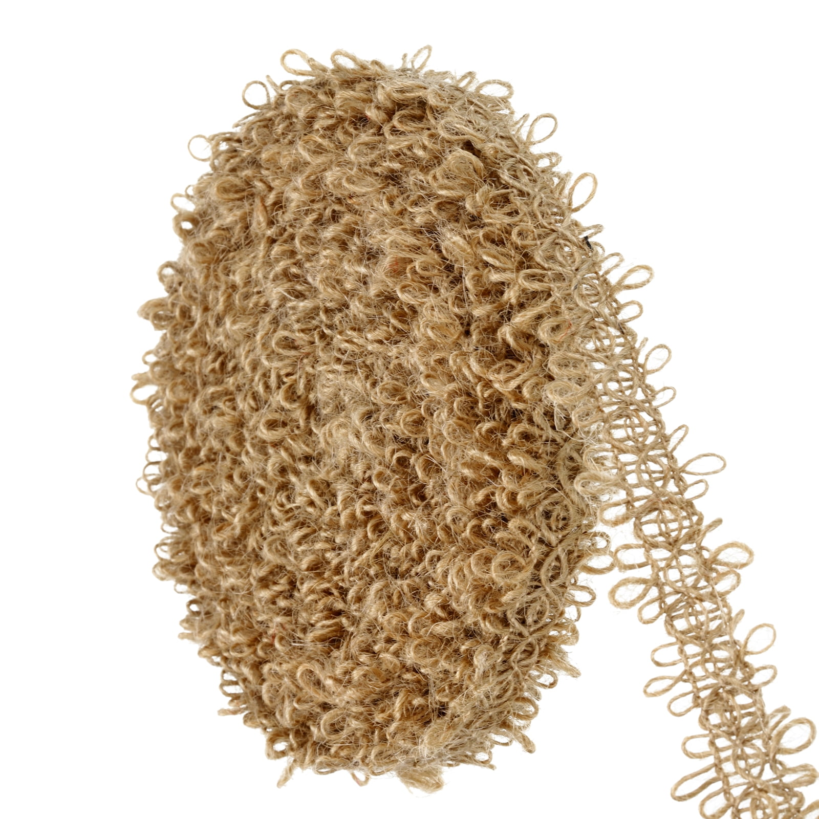 Uxcell 10 Yards 1 inch Burlap Ribbon Jute Burlap Lace Craft Ribbon ...