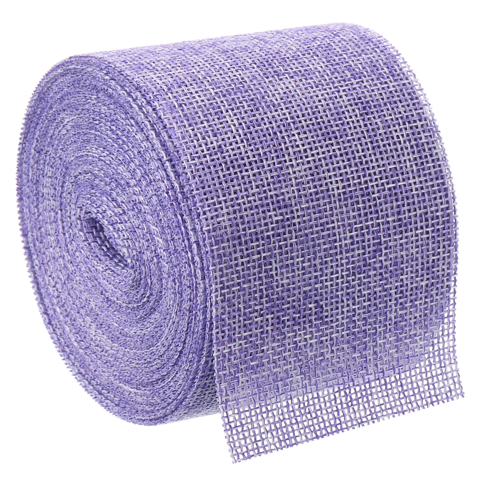 Uxcell 10 Yards 2.4 inch Burlap Ribbon Jute Burlap Wired Ribbon Rustic ...