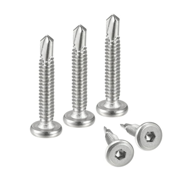 1/4-20 x 1/2" Flat Head Socket Cap Screws 18-8 Stainless Steel ...