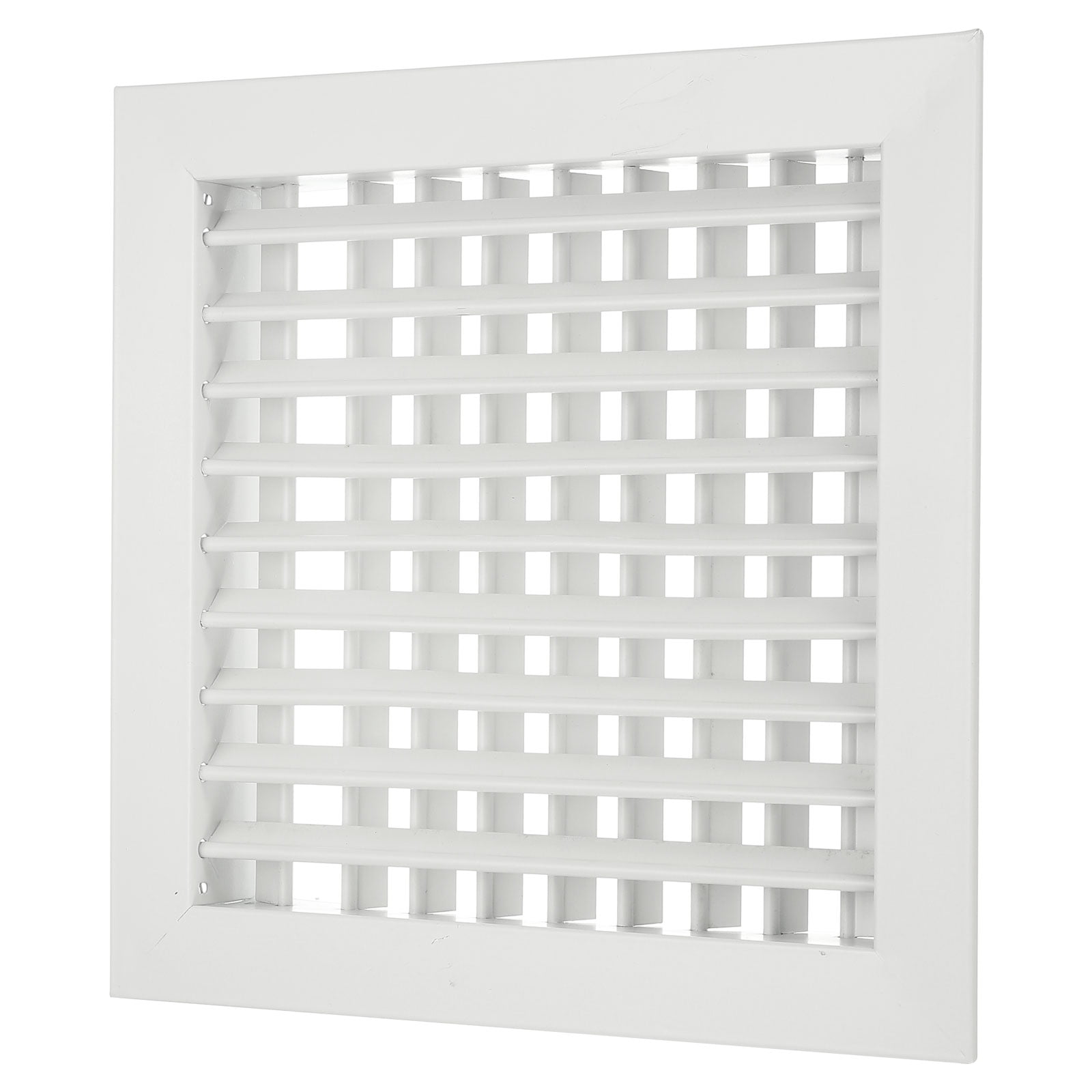 Uxcell 10" x 10" Adjustable Air Supply Diffuser, Aluminum Double ...