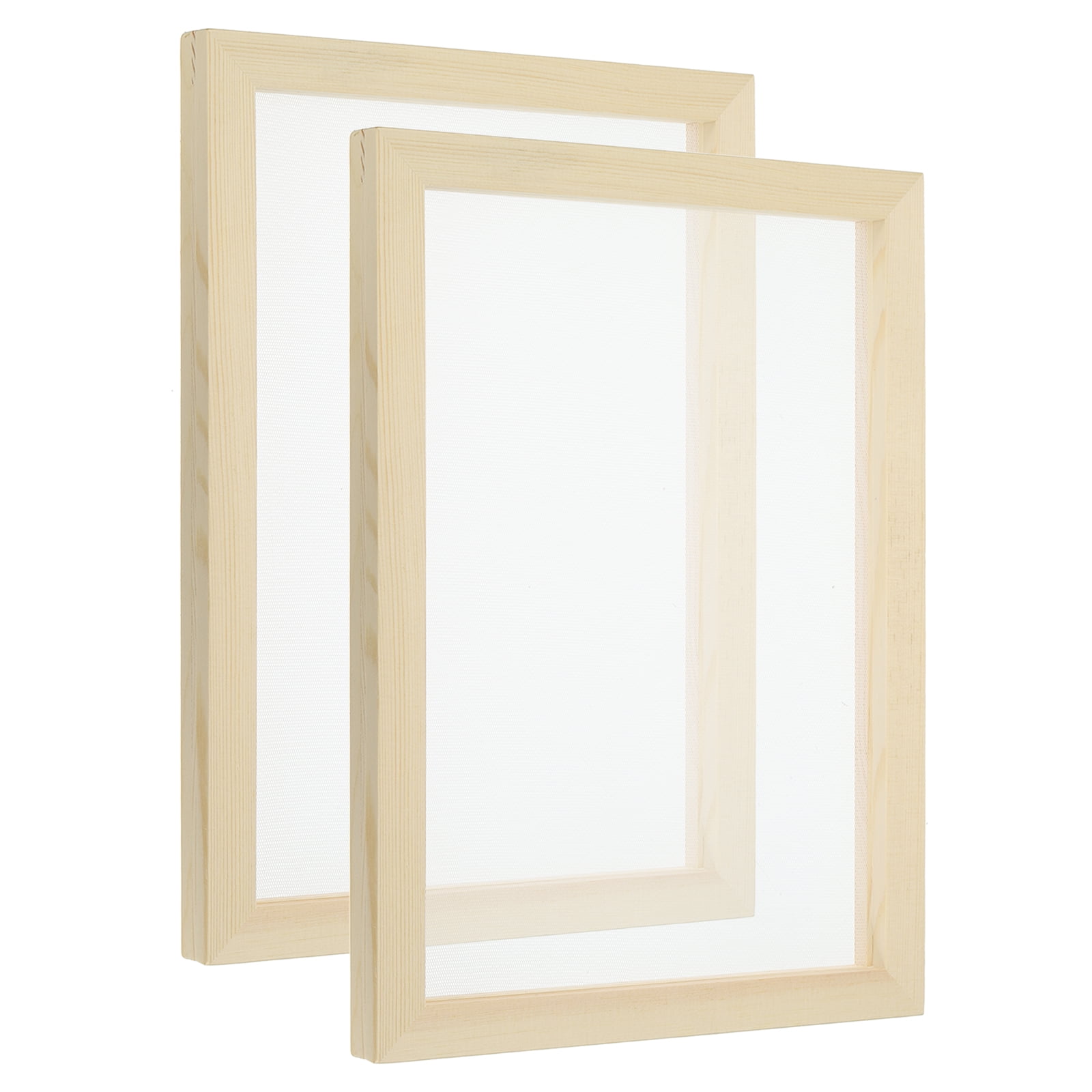 Uxcell 10"x13" A4 Wooden Paper Making Screen Papermaking Mould Deckle ...