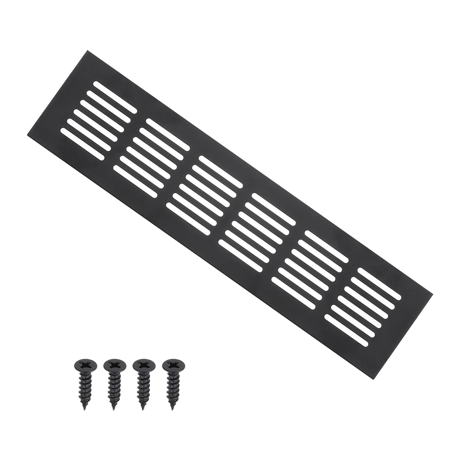 Uxcell 10"x2.4" Rectangle Air Vent Cover Door Grille Ventilation Cover ...