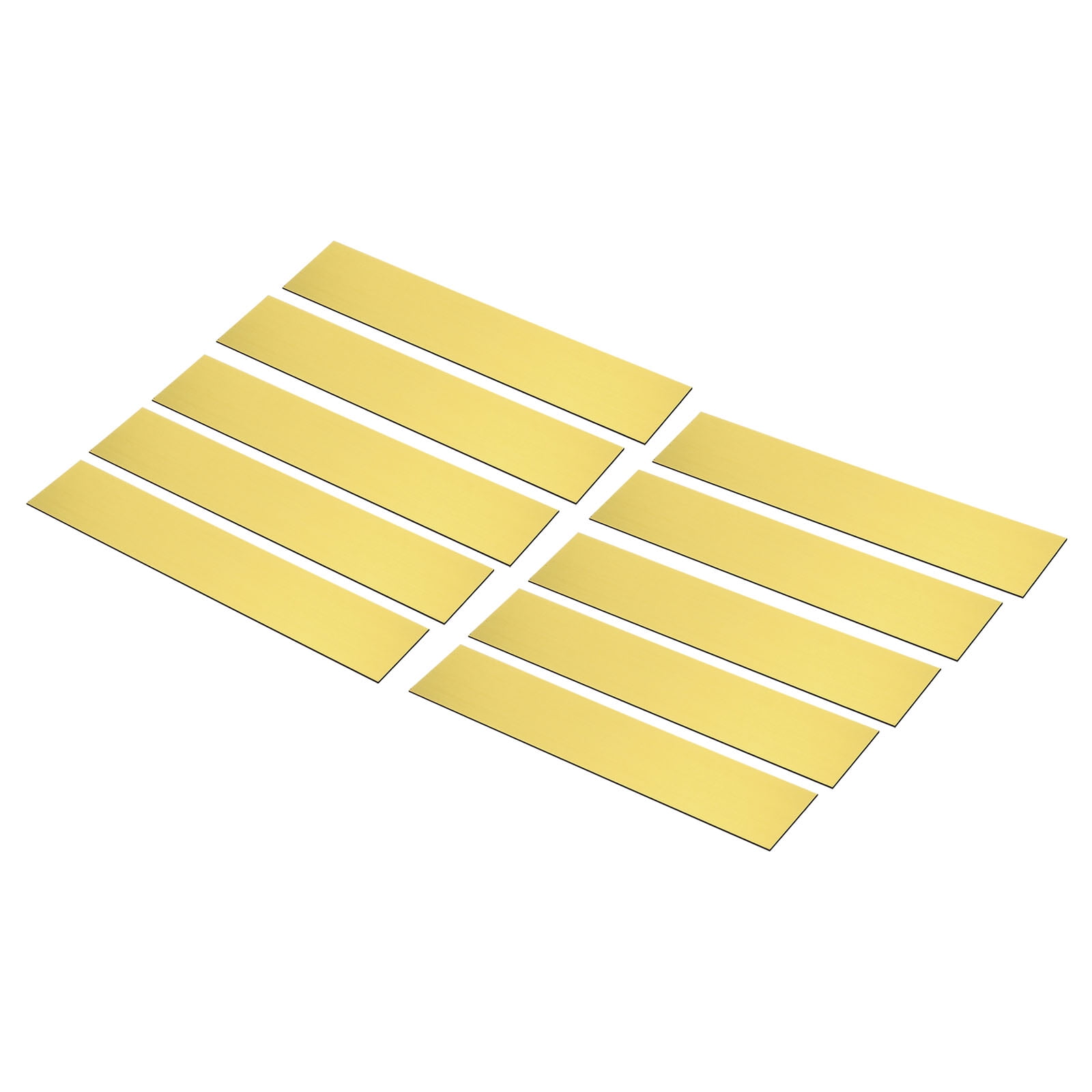 Uxcell 10"x2" Blank Engraving Name Plate DIY Laser Printing Plates ...