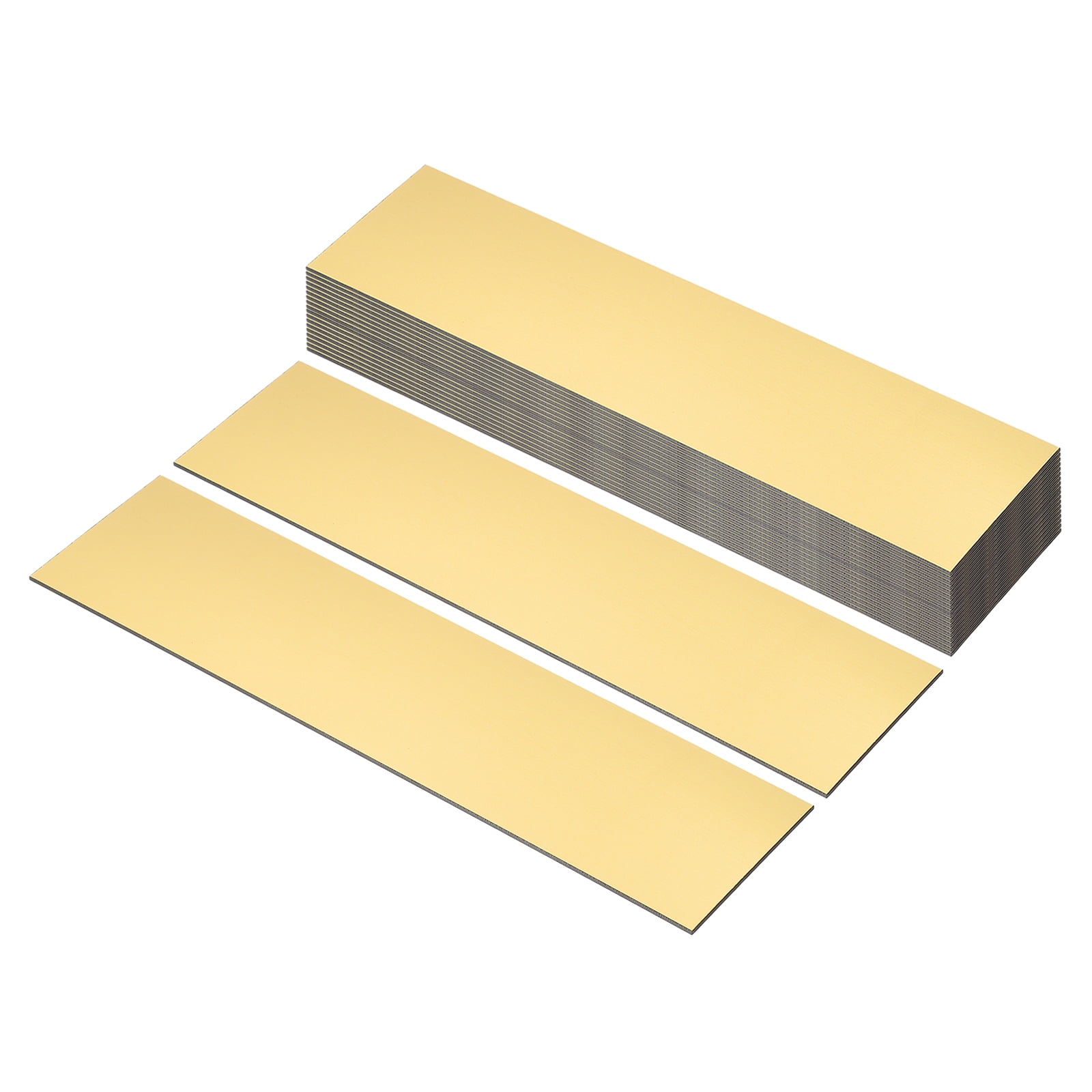 Uxcell 10"x2" Blank Name Plates, 20 Pack Custom Engraved Name Plate ...