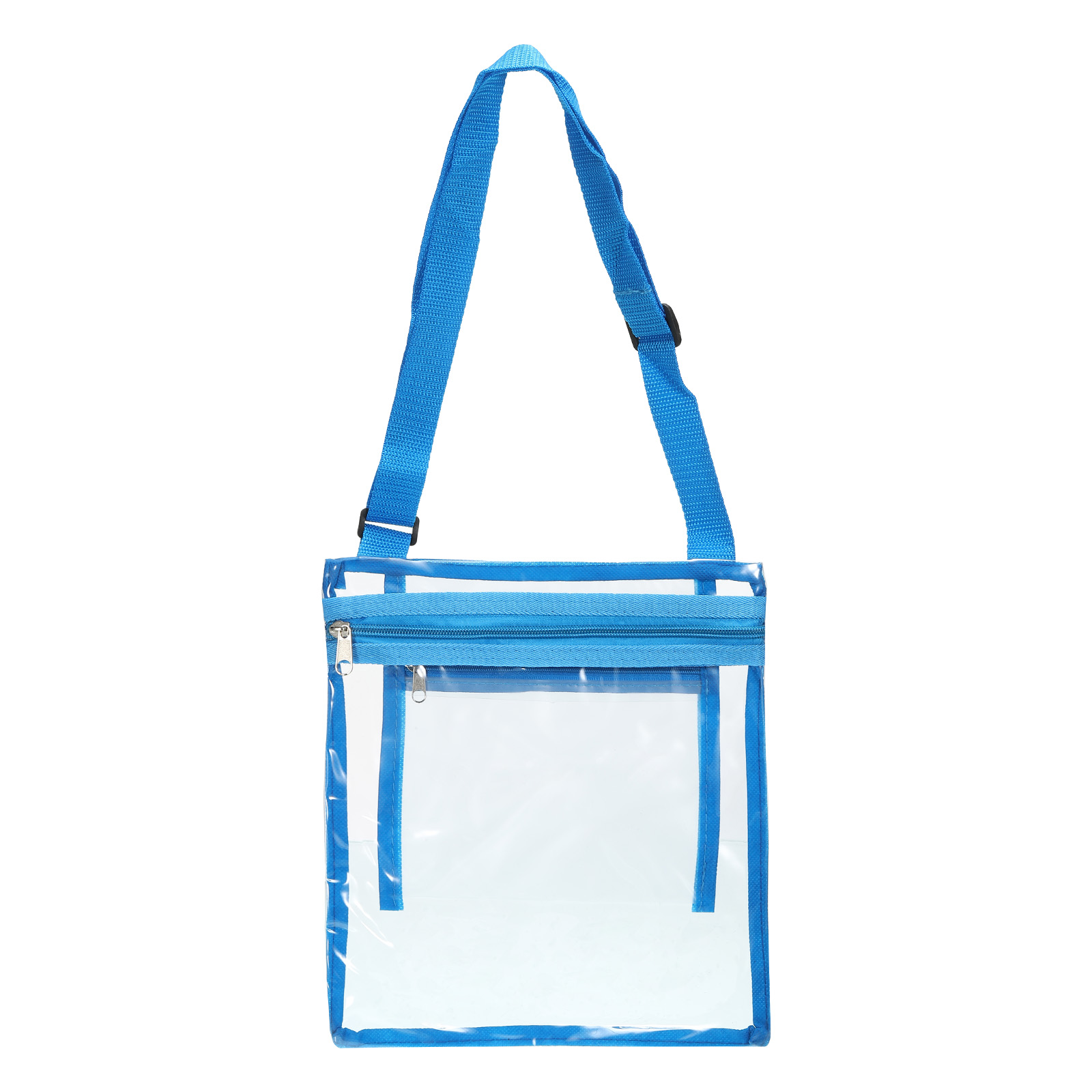 Uxcell 10"x9" Stadium Approved PVC Clear Crossbody Purse Bag with ...