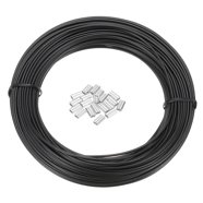 Strong Hardware Steel Cable: 1/8 in. x 30 ft. Vinyl-Coated Wire Rope ...