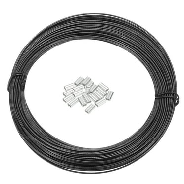 BENTISM T304 Stainless Steel Cable Steel Wire Rope 1/16" 328 ft 7x7 ...