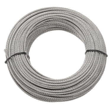 T316 Stainless Steel Cable, 300ft 1/8 inch, 7x7 Strands Wire Rope for ...
