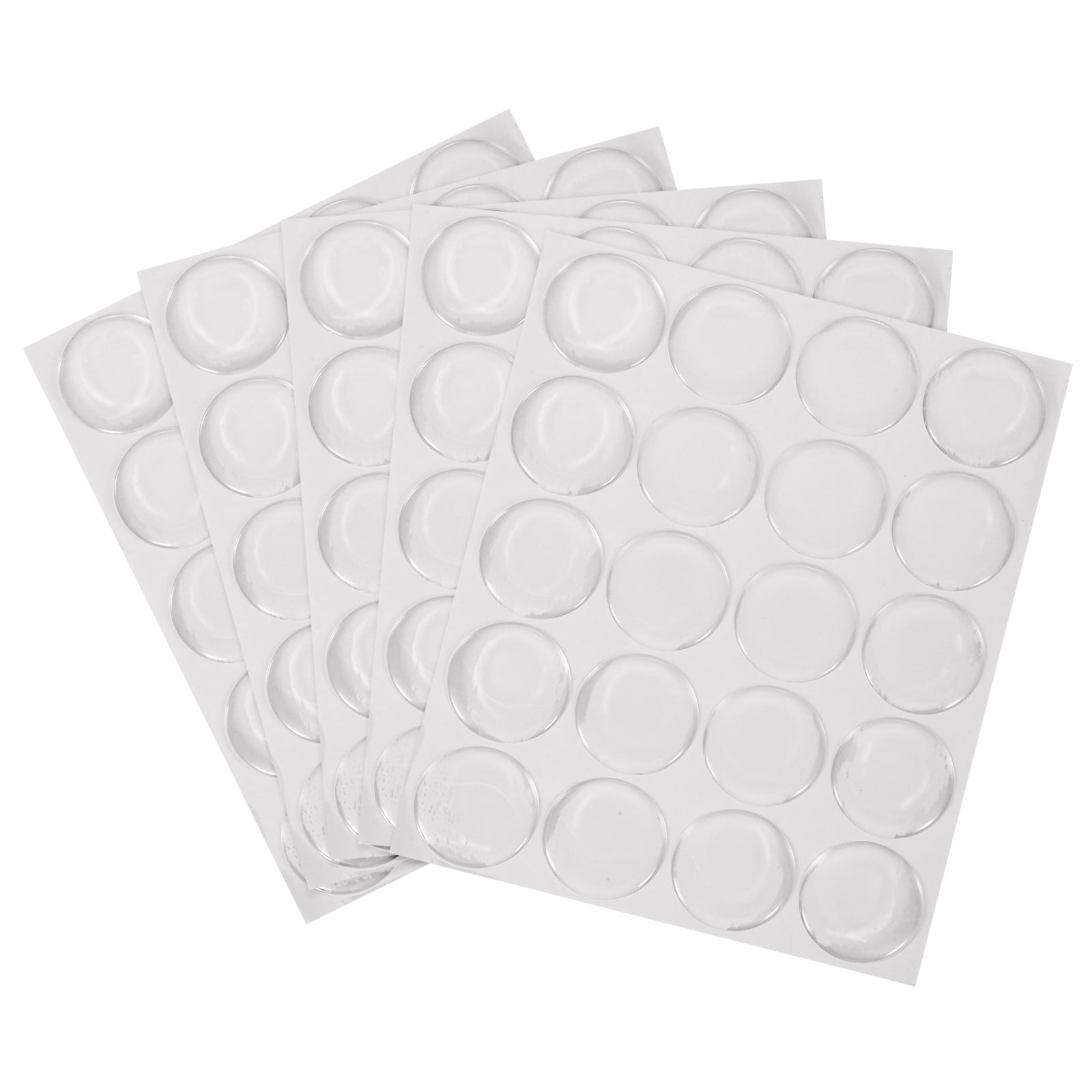 Uxcell 100 PCS Epoxy Stickers for Bottle Cap, 1 Inch Round Resin Seal ...