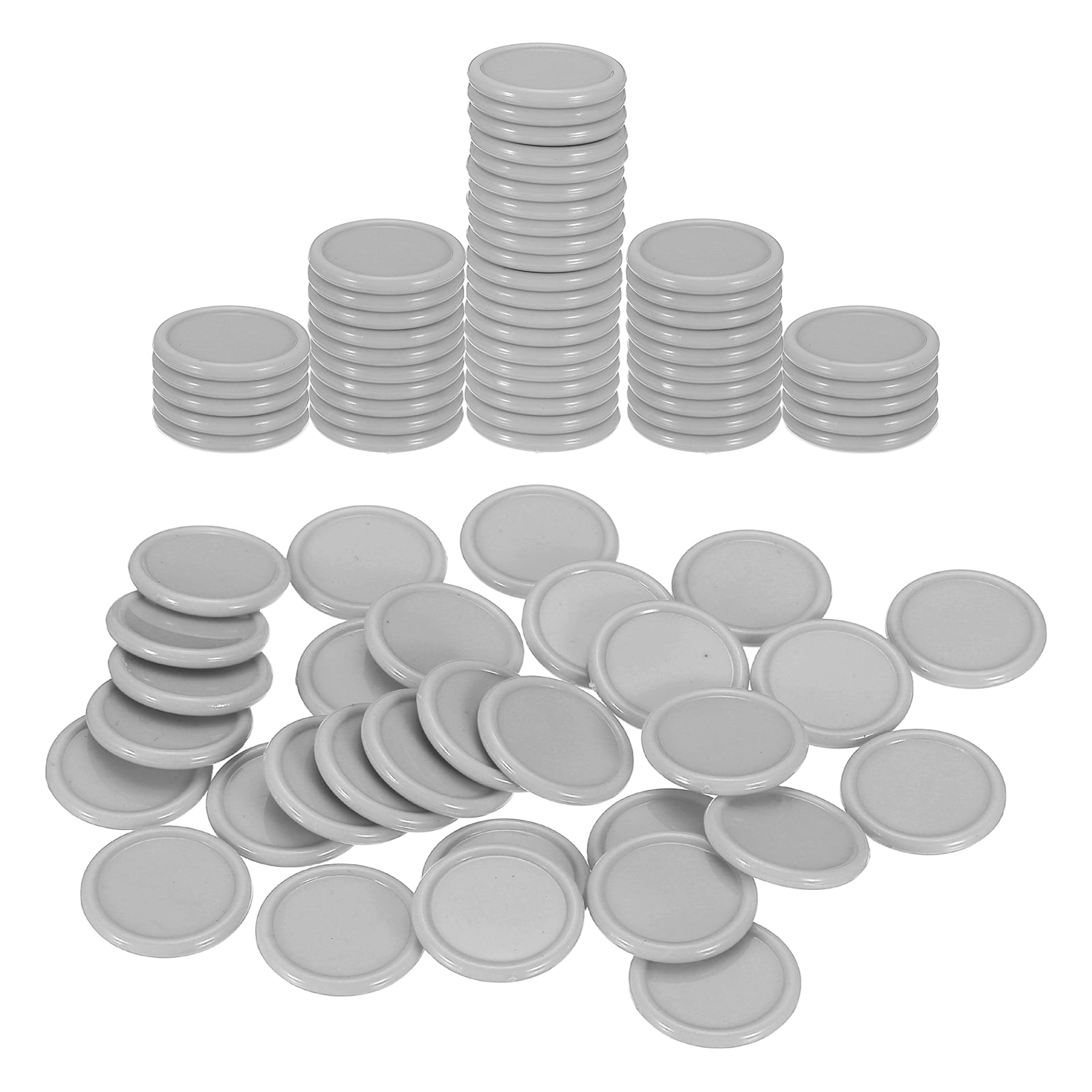 Uxcell 100 Pack 0.8 Inch Plastic Poker Chips, Mini Bingo Chips Learning ...