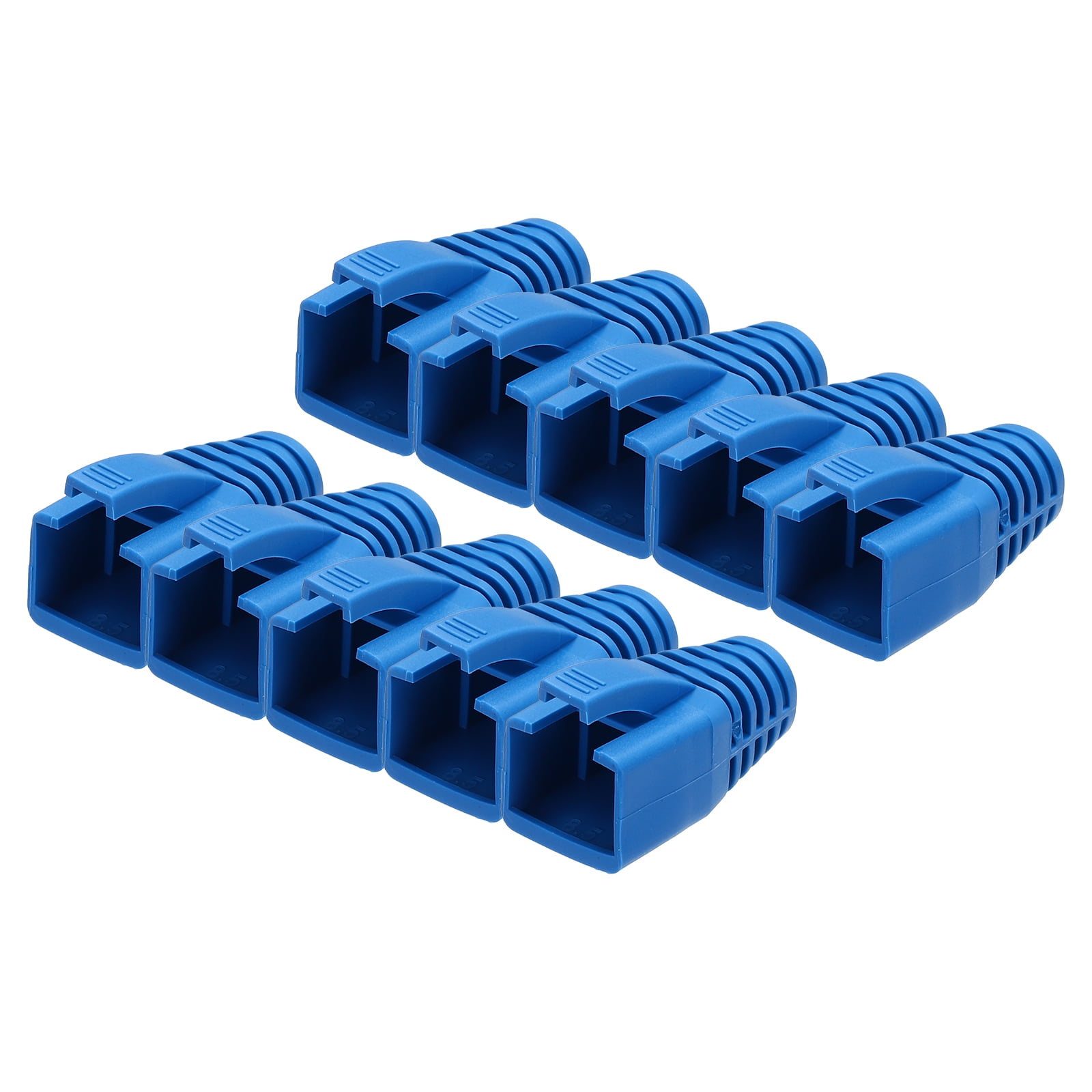 Uxcell 100 Pack Cable Connector Boot Cover for Cat5 Cat5e Cat6 Ethernet ...