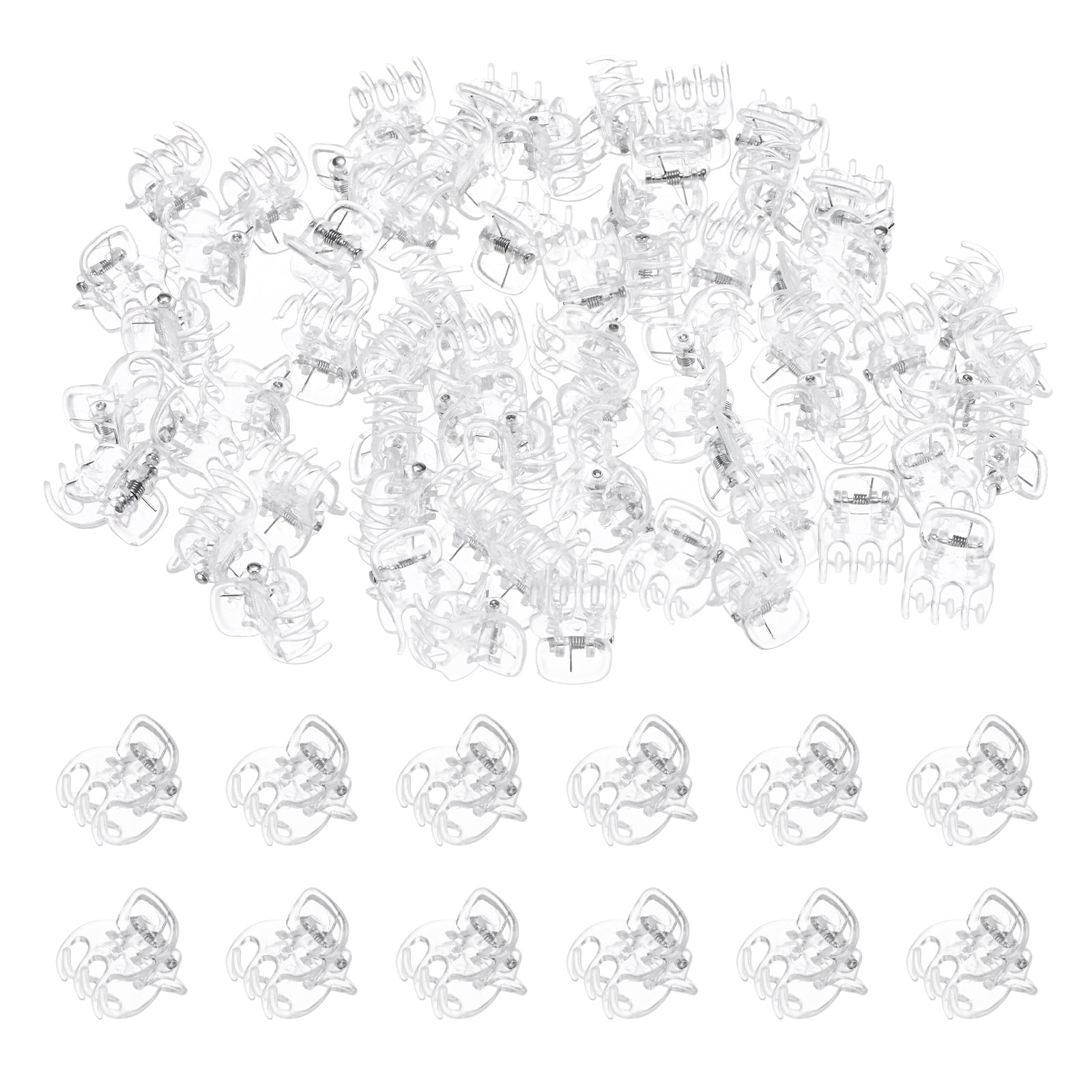 Uxcell 100-Pack Orchid Clips Plastic Garden Plant Clips 6 Claws Orchid ...