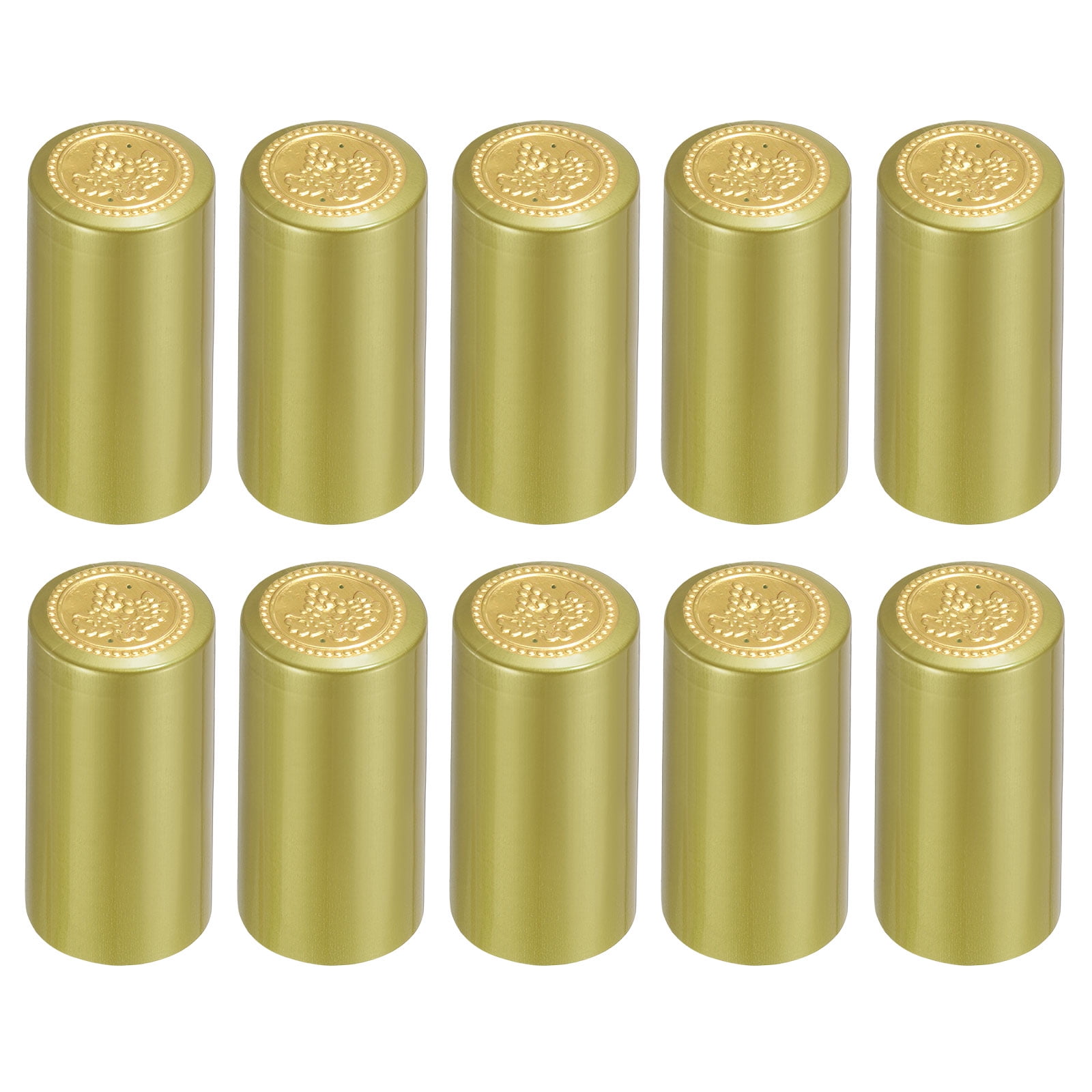 Uxcell 100 Pack PVC Heat Shrink Wine Bottle Caps, 1.26" Wine Shrink ...