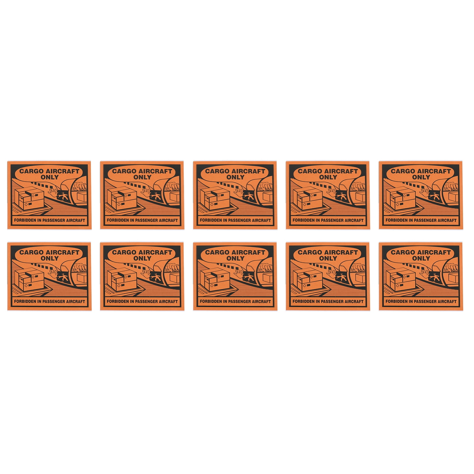 Uxcell 100 Pack UN3090 Battery Stickers Caution Warning Labels for ...