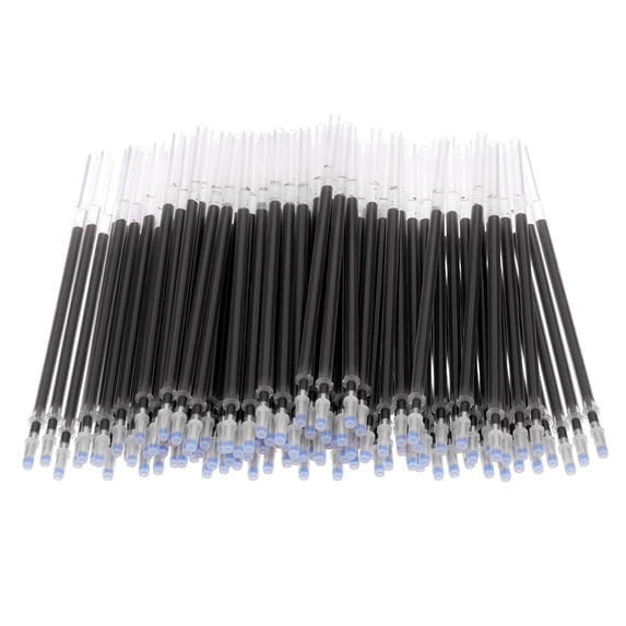 Uxcell 100 Pcs Erasable Gel Pens Refills, 1mm Heat Erasable Pens ...