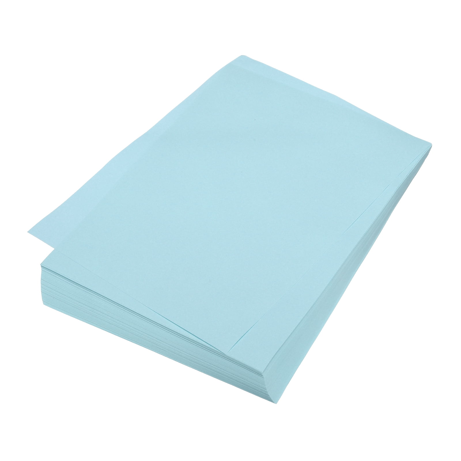 Uxcell 100 Sheet Origami Paper Double Sided Light Blue 8.3 x 5.8 inch ...