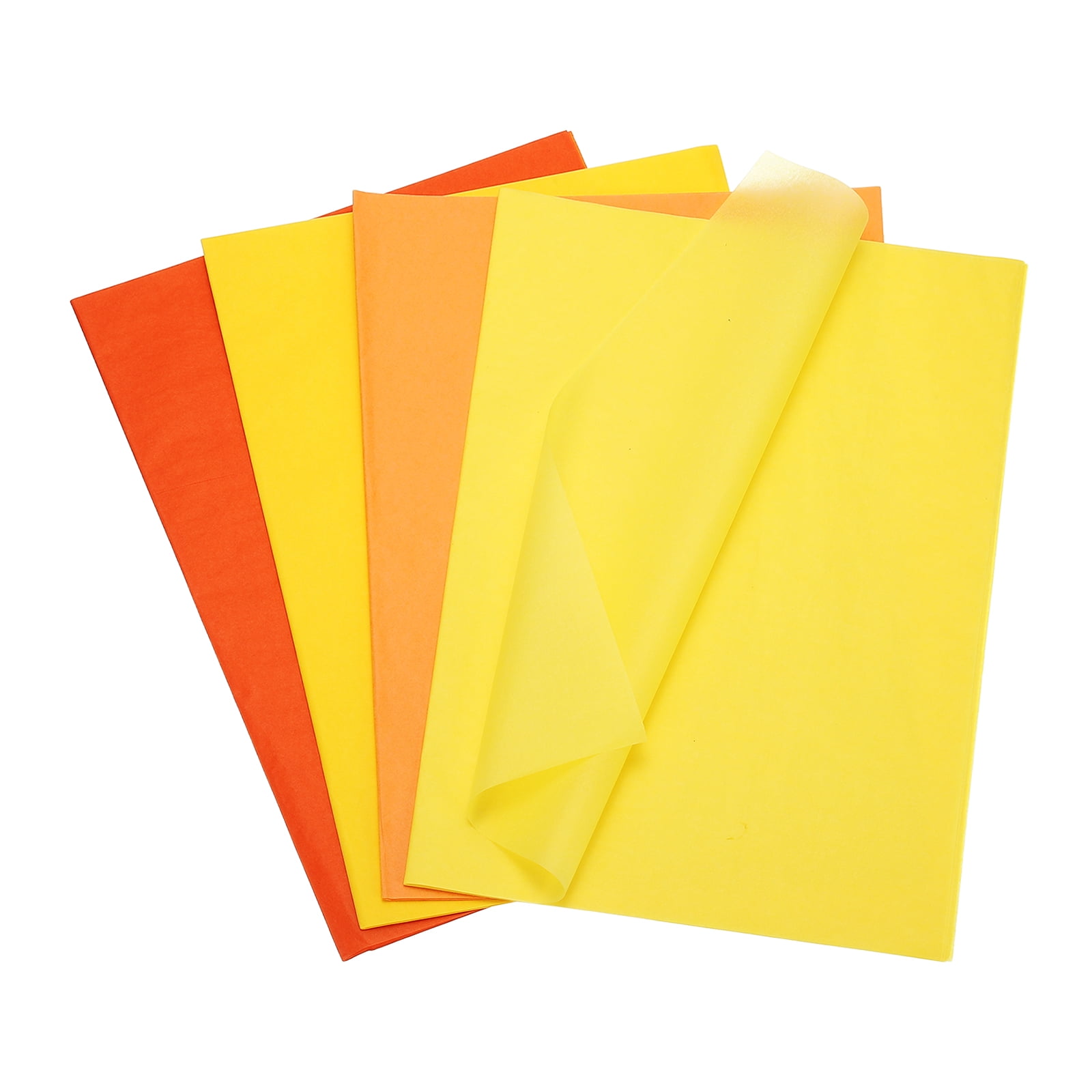 Uxcell 100 Sheets Colored Tissue Paper Bulk for Gift Bags, 19.7x13.8 ...