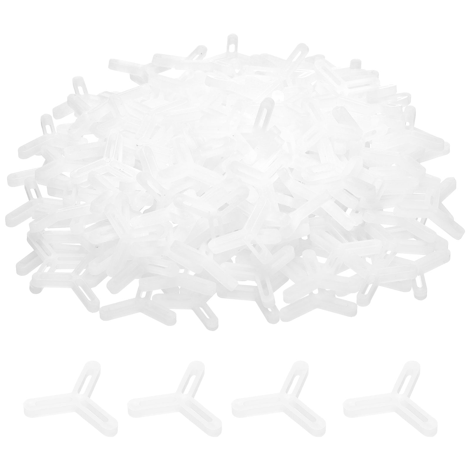 Uxcell 1000pcs Tile Spacers 4mm Hard Plastic Y Type Tiles Leveler ...