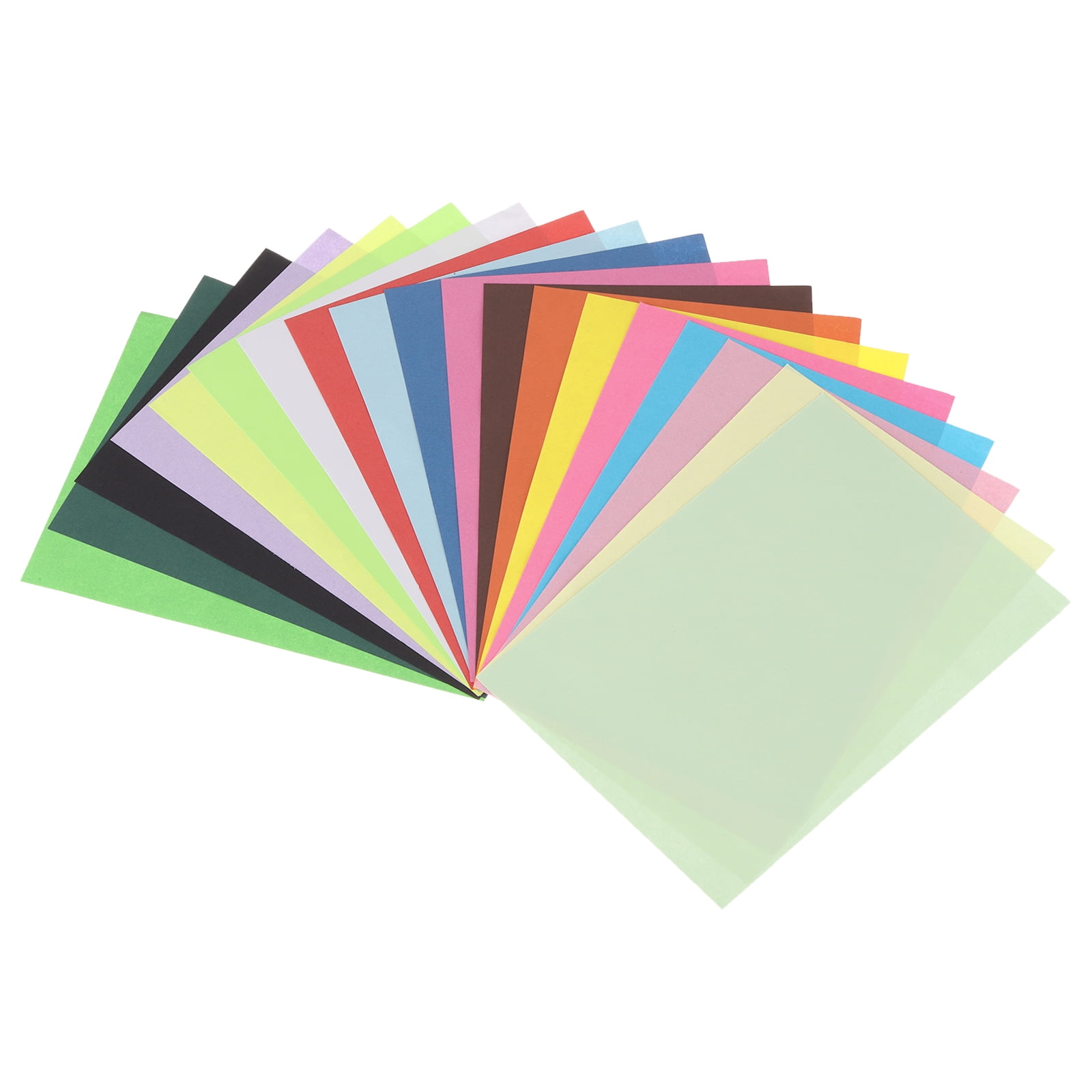 Uxcell Color Cardstock, Origami Cardstock Paper Sheets for Printing ...