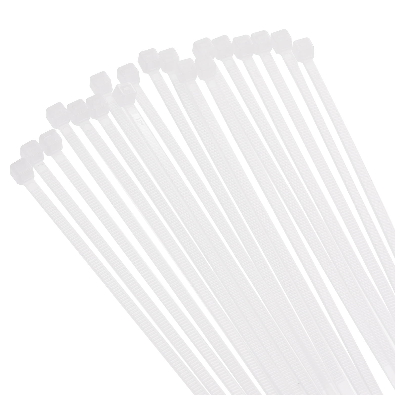 Uxcell 100PCS Cable Zip Ties 14 Inch, Self-Locking Nylon Wire Ties with ...