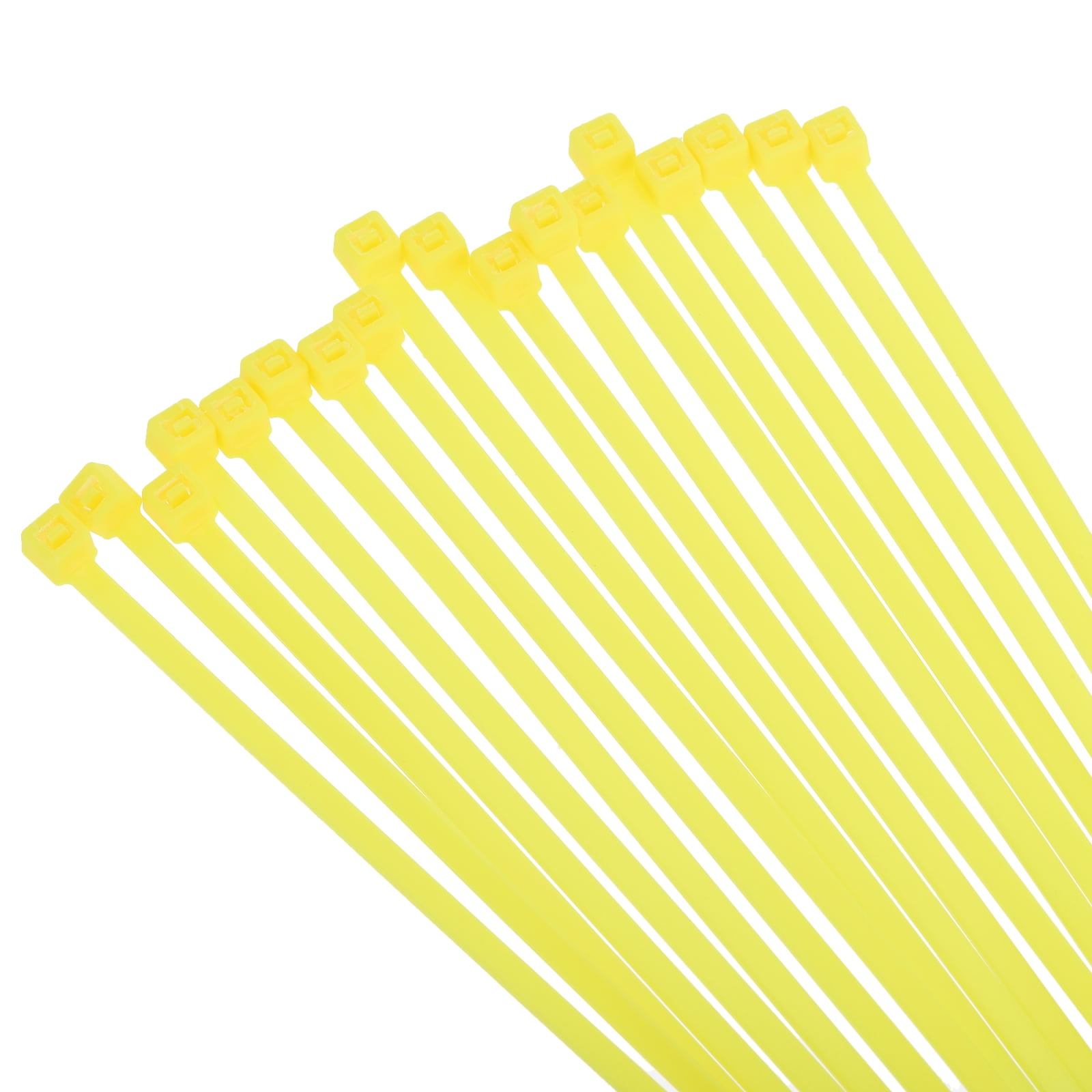 Uxcell 100PCS Cable Zip Ties 8 Inch, Self-Locking Nylon Wire Ties with ...