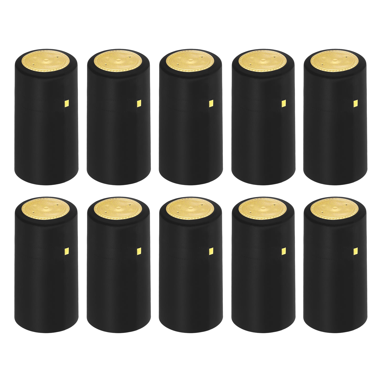 Uxcell 100 Pack Heat Shrink Wrap Sleeves with Tear Tab Wine Shrink Cap ...