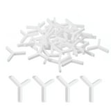 Uxcell 100Pack Wall Floor Tile Plastic Y Type Spacers Tiling Tools 2mm ...