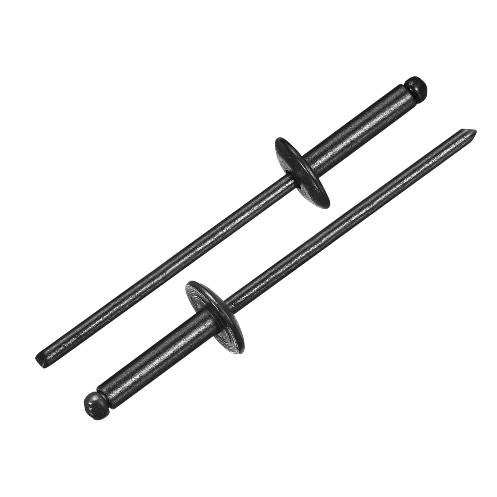Uxcell 100Pcs 1/8"x1/2" Aluminum Blind Rivets, Large Flange Rivets ...