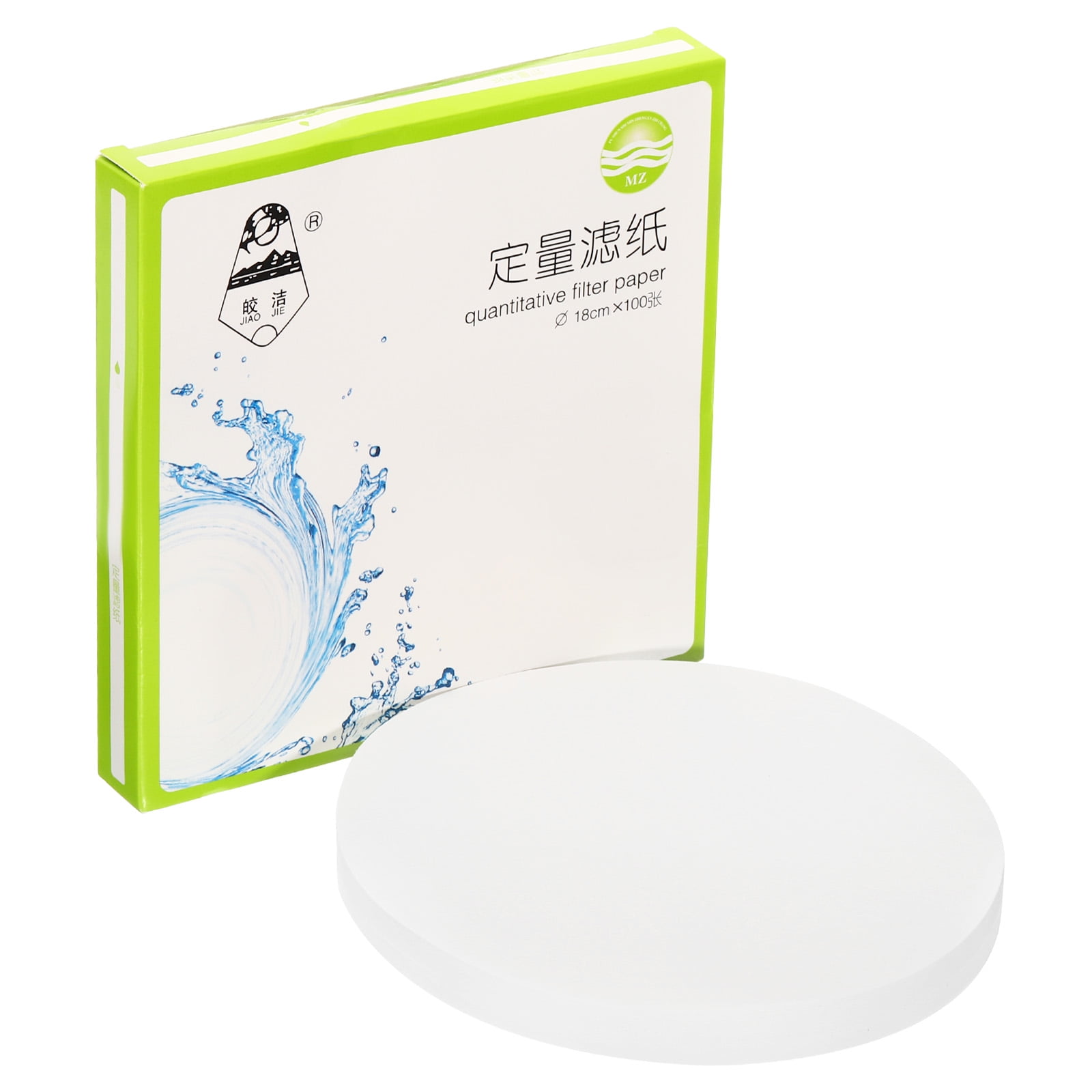 Uxcell 100Pcs 18cm Quantitative Filter Paper Circles, Slow Speed Round ...