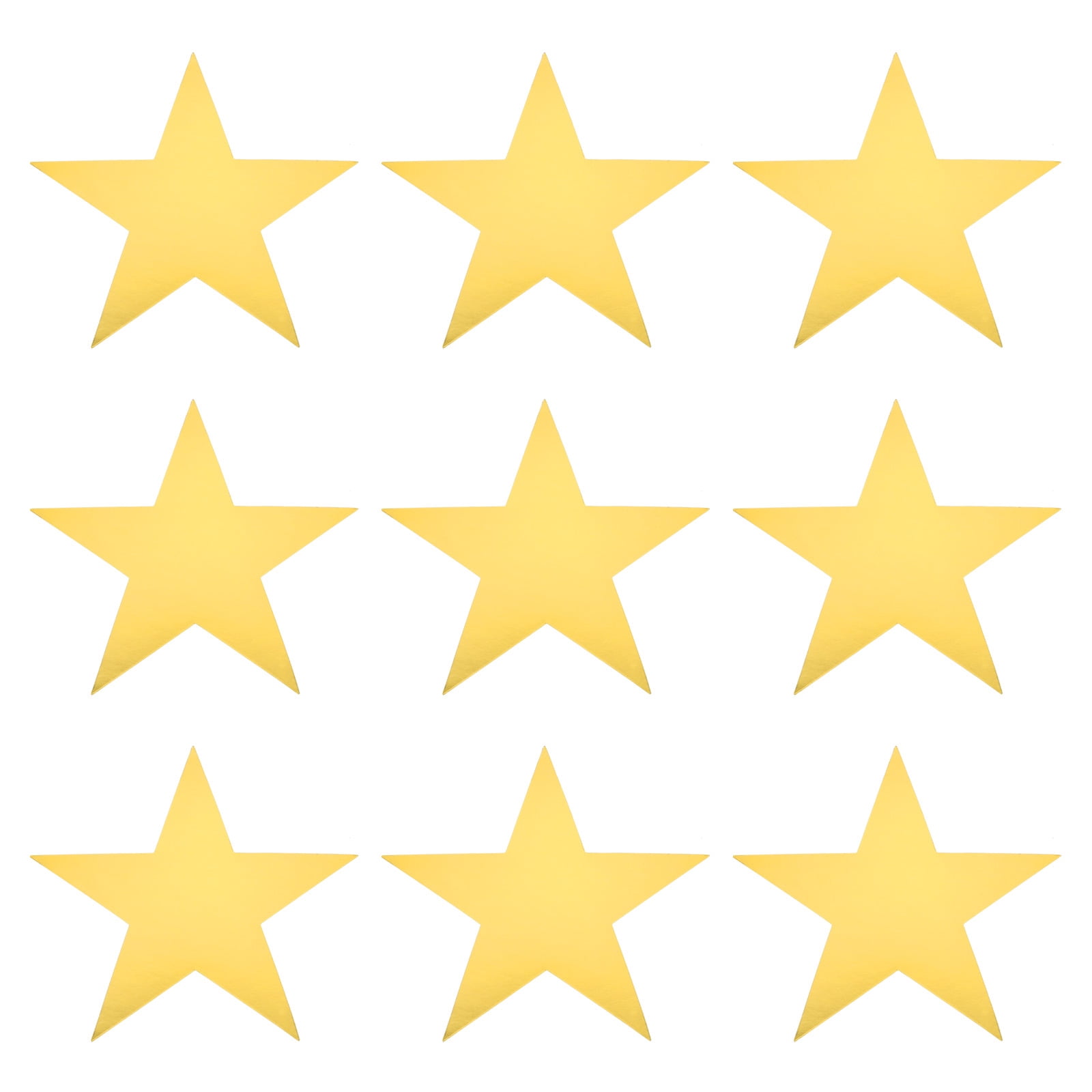 Uxcell 100Pcs Glitters Star Cutouts Paper Star Cutouts for Party ...