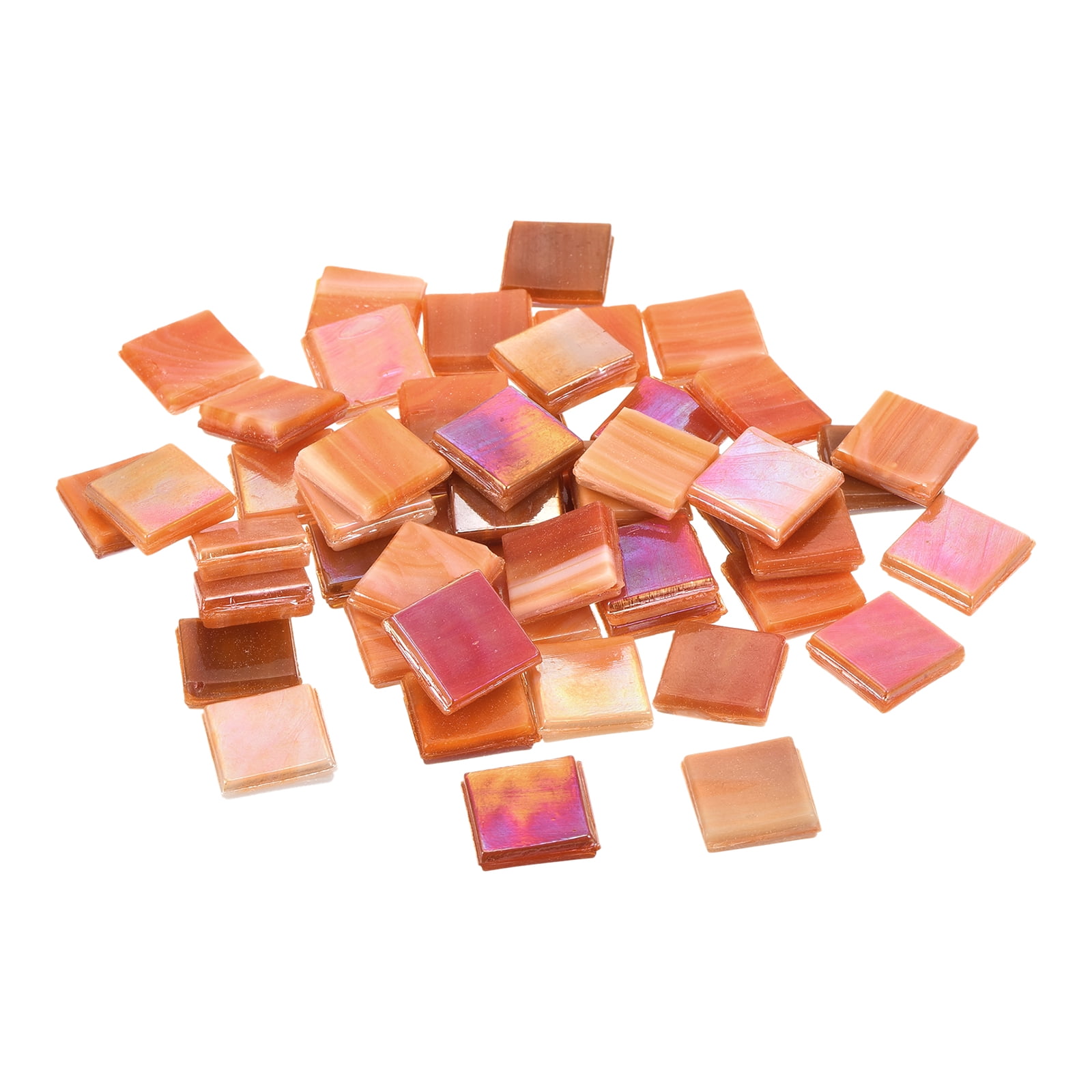 Uxcell 100Pcs Mosaic Tiles, Micro Glass Tiny Mini Mosaic Tile DIY ...