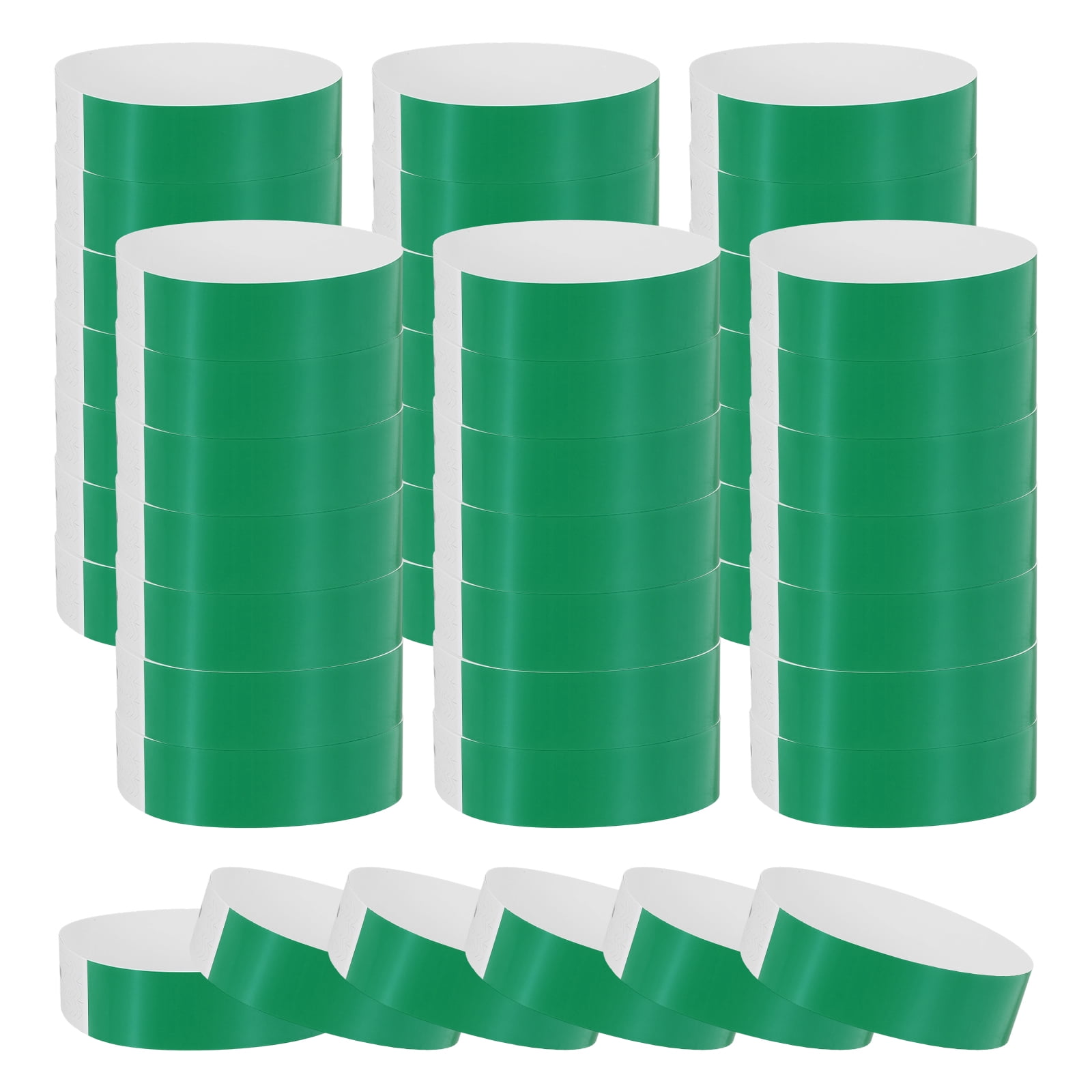 Uxcell 100Pcs Paper Wristbands for Events, Waterproof Hand Bands ...